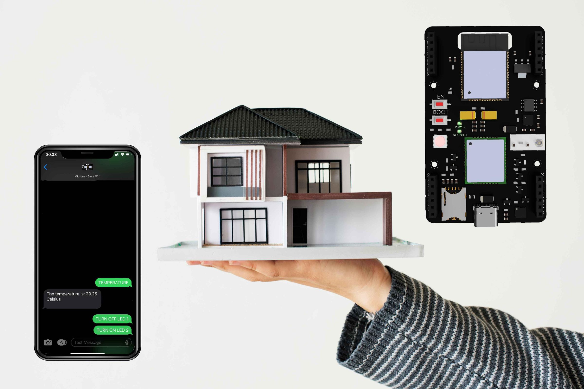 Creating a Smart Home System Using the Micromis Base V1 Board. : 5 ...