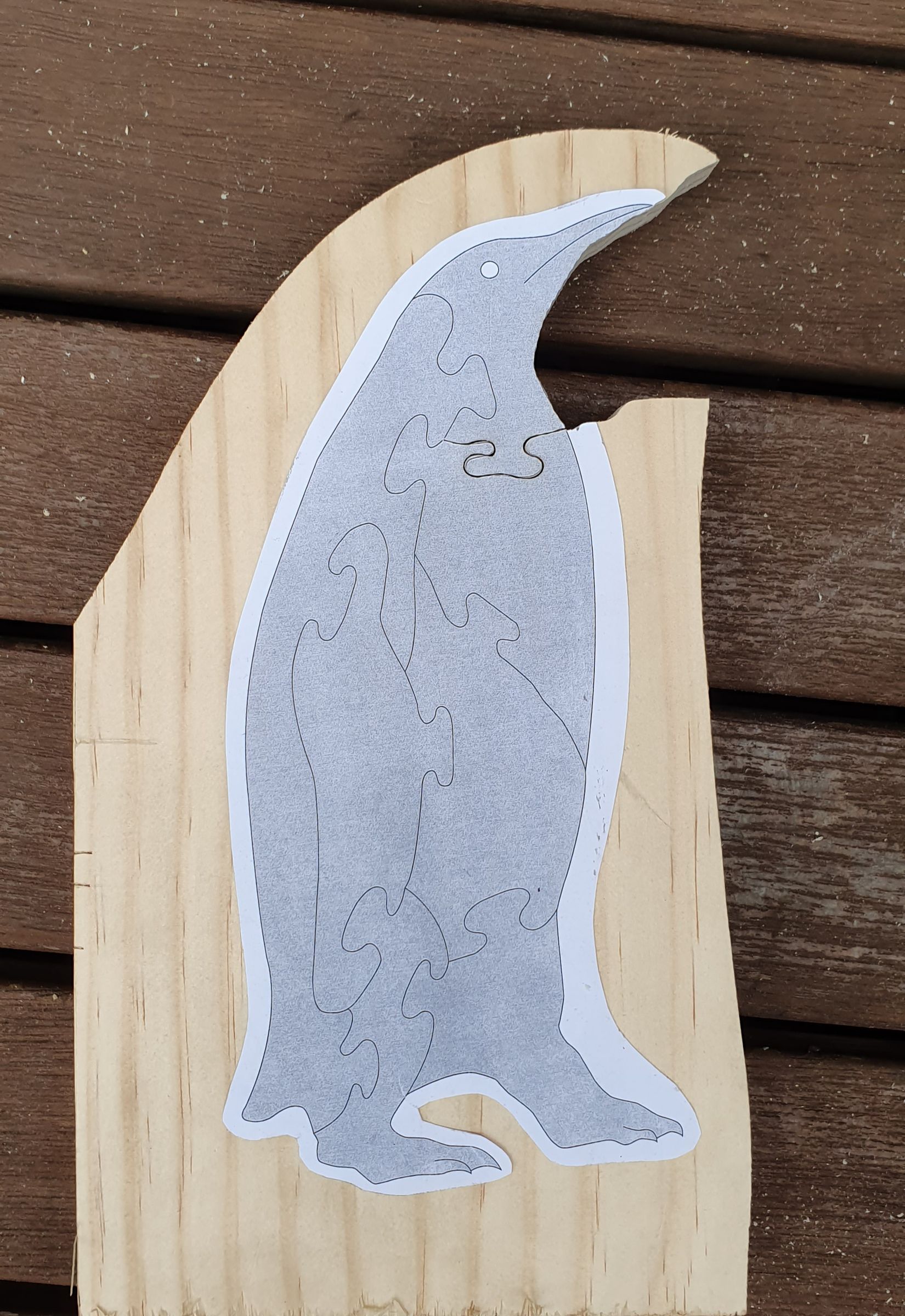 Penguin Scroll Saw Puzzle : 12 Steps (with Pictures) - Instructables