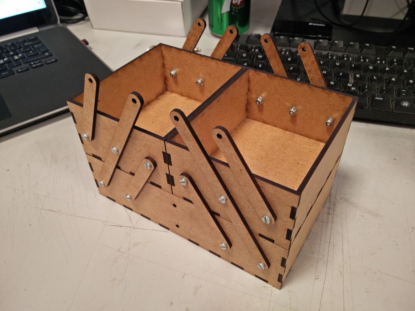 Laser Cut Pivoting Box : 10 Steps (with Pictures) - Instructables