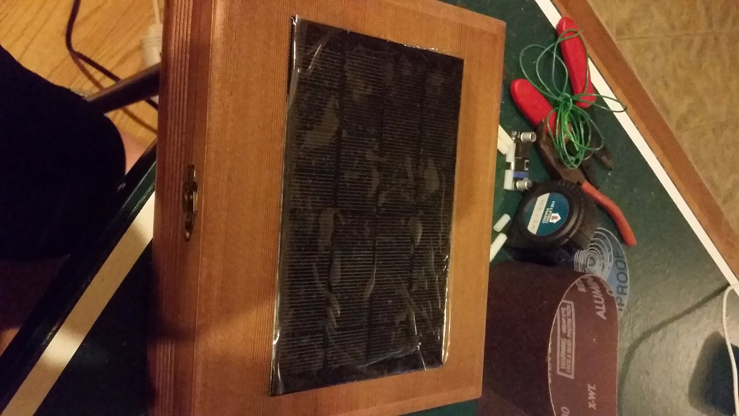Portable Solar-Powered USB Charger/Cigar Box : 8 Steps (with Pictures ...