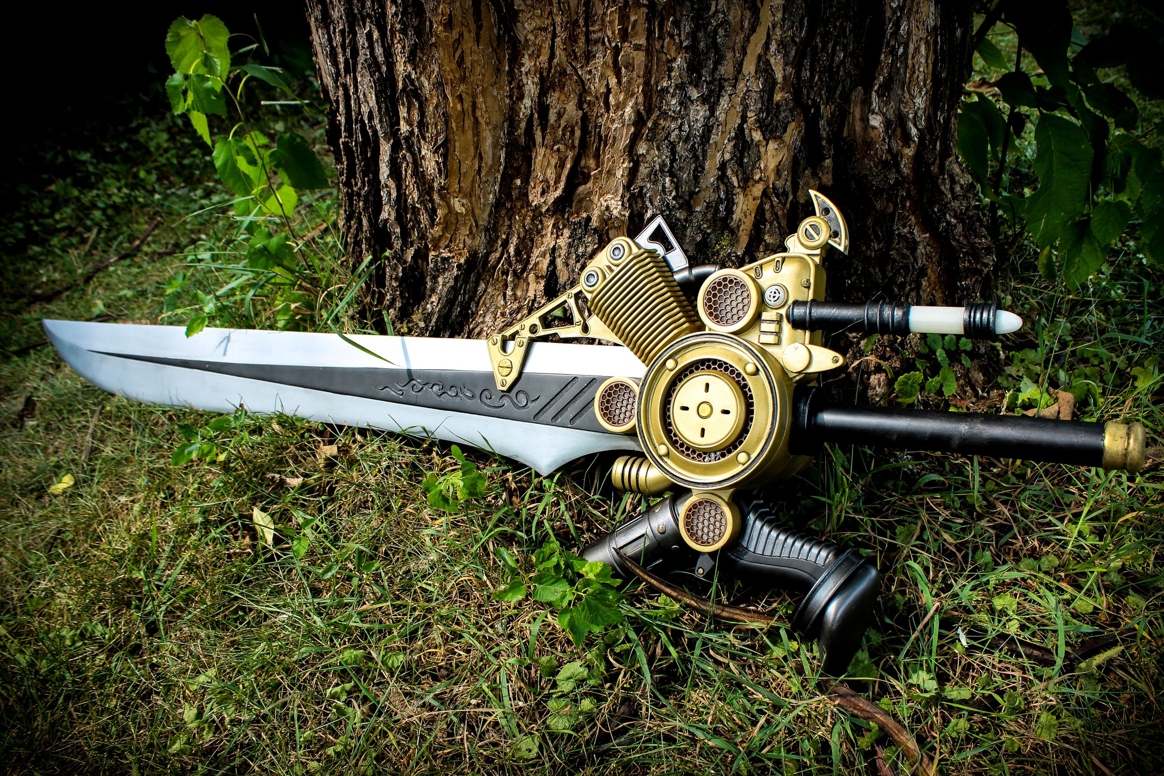 Final Fantasy 15 Noctis Sword Engine Blade Noctis (FFXV FanArt) 3D