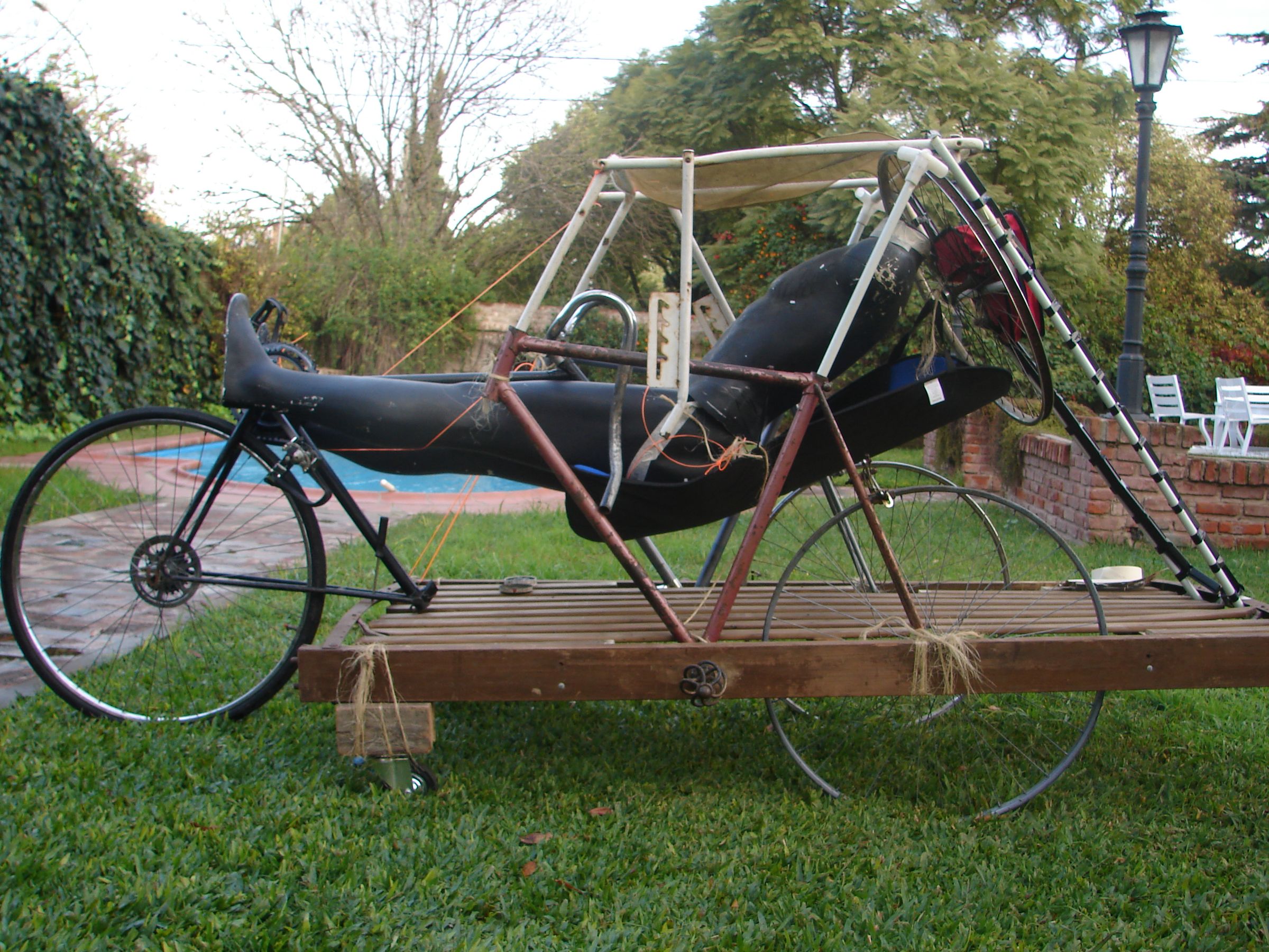 RECUMBENT HOME + DETACHABLE BIKE (concept) (not Final Version Part 2 ...