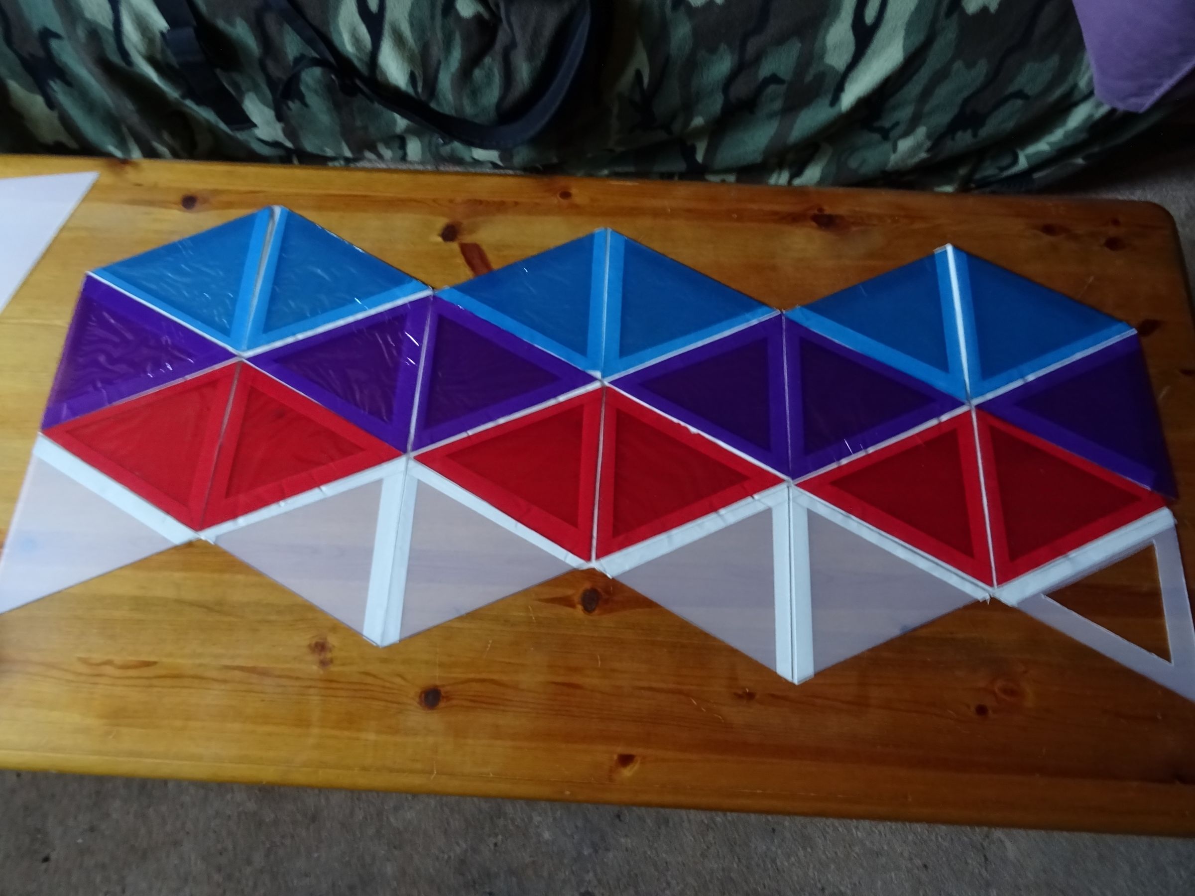 Large Light Up Flexagon : 11 Steps (with Pictures) - Instructables