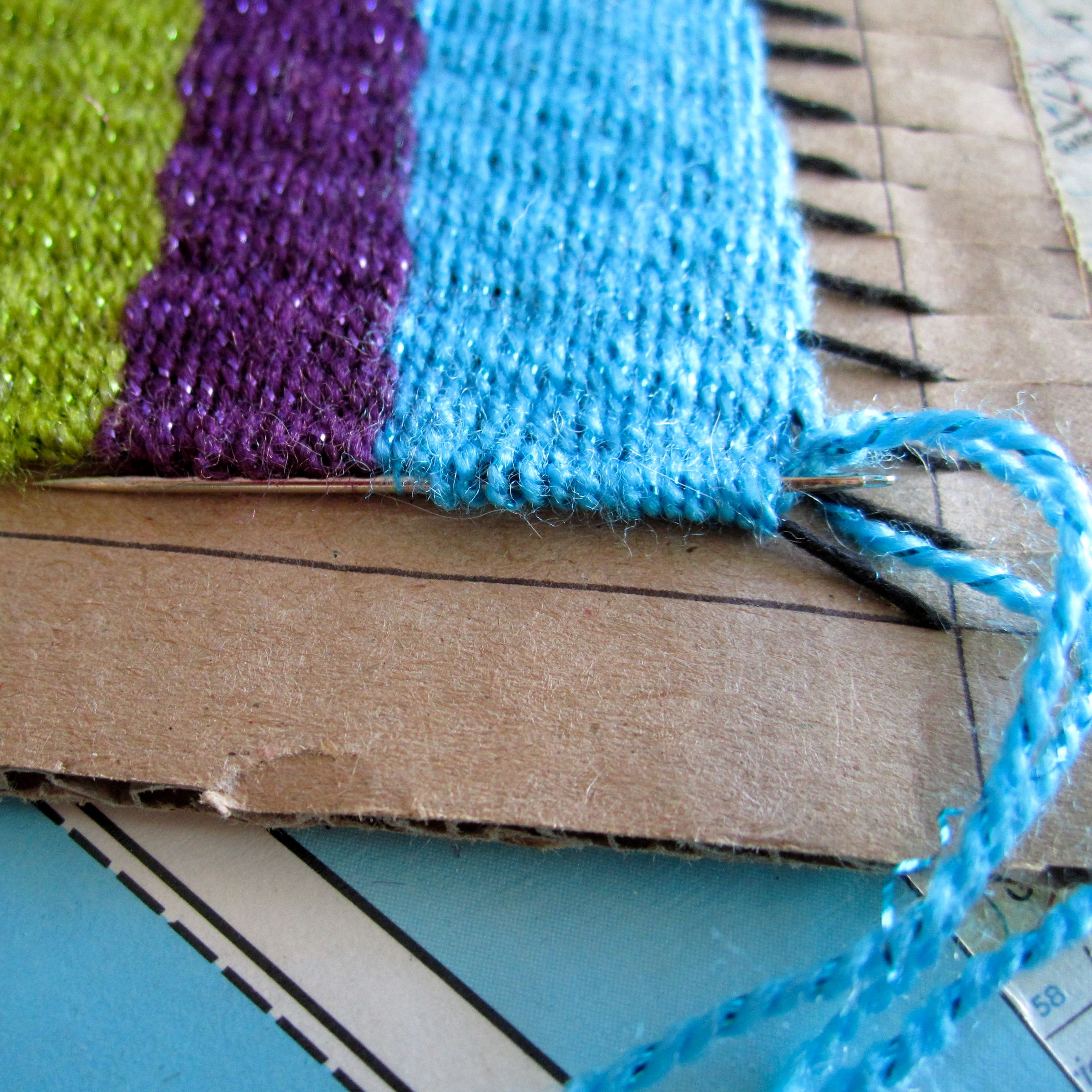How to Weave on a Cardboard Loom : 9 Steps (with Pictures) - Instructables