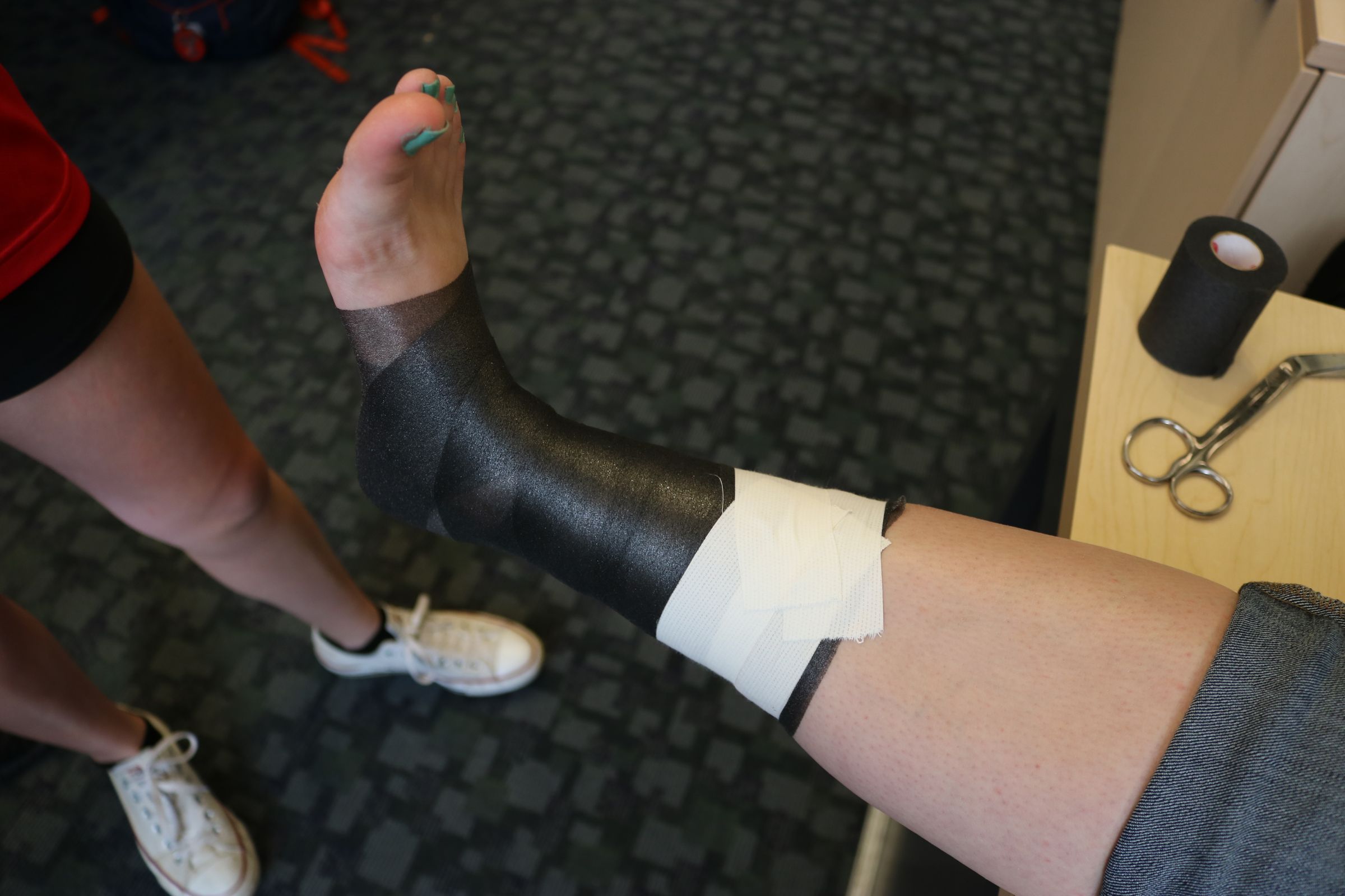 Ankle Taping Made Easy : 17 Steps (with Pictures) - Instructables