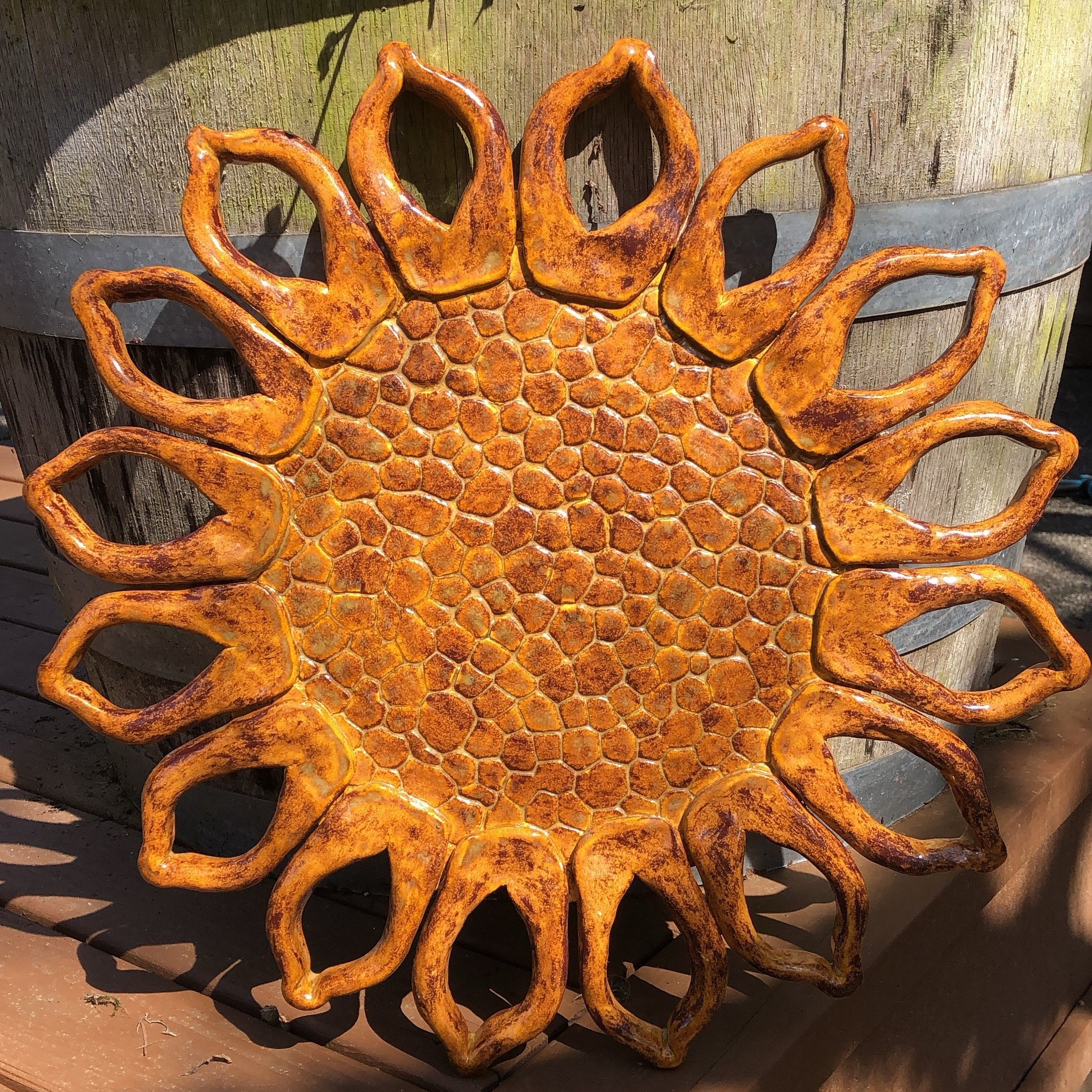 Ceramic Sunflower : 4 Steps (with Pictures) - Instructables