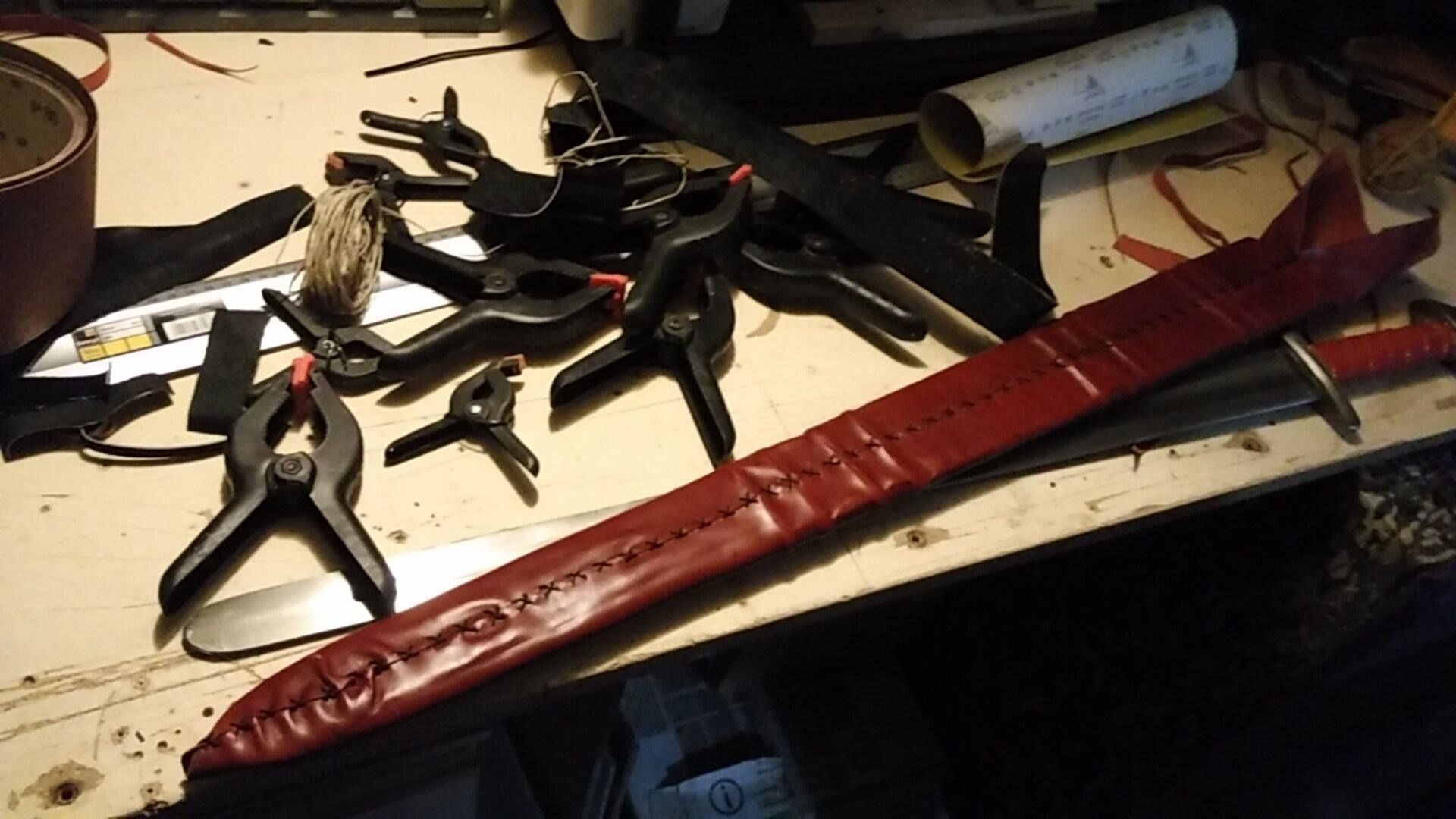 Viking Sword Scabbard - DIY : 12 Steps - Instructables