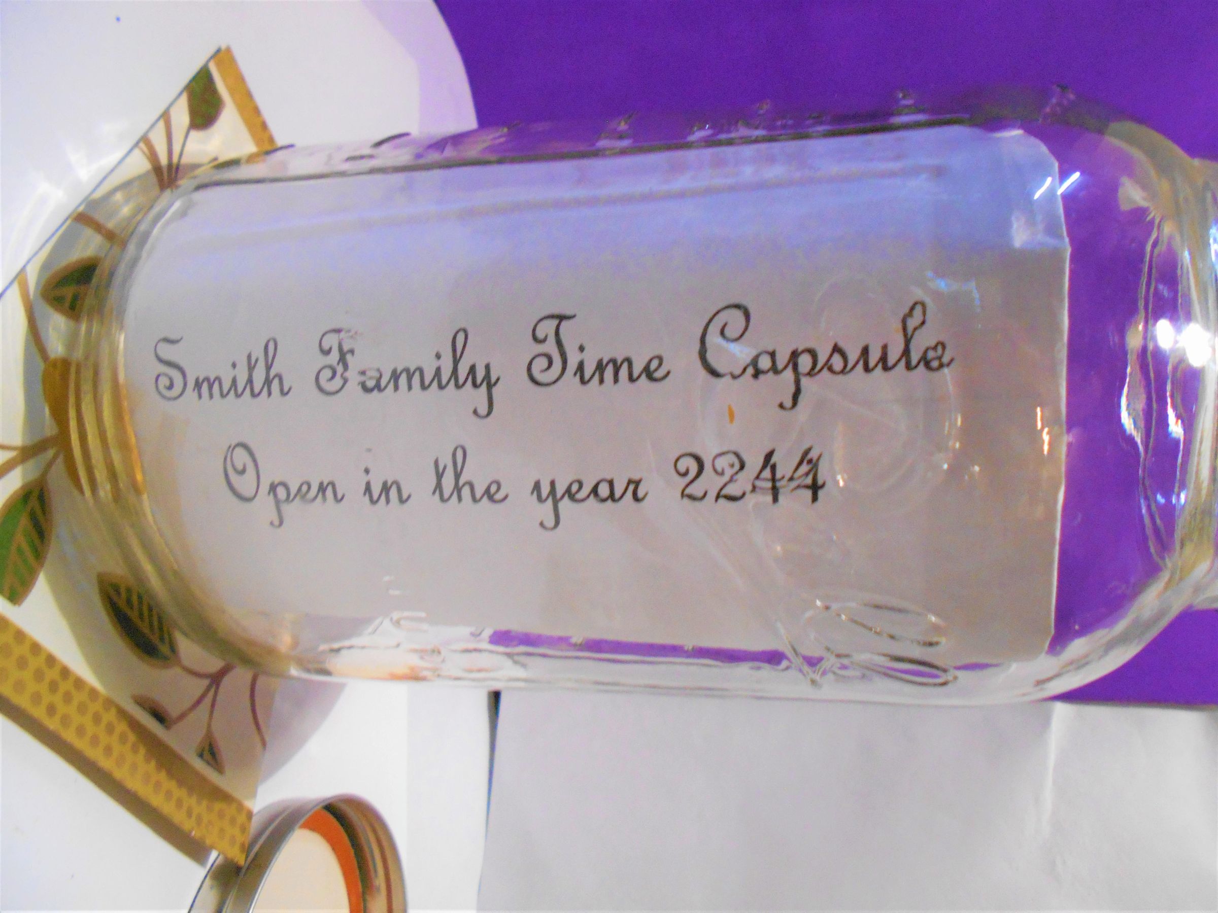 Easy Time in a Jar Capsule : 5 Steps - Instructables