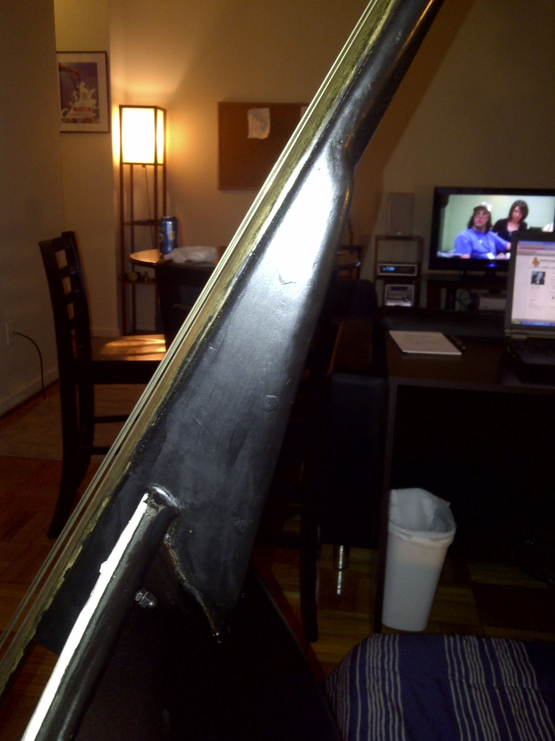 Building an Upright Bass Out of a Wheelbarrow! : 5 Steps - Instructables