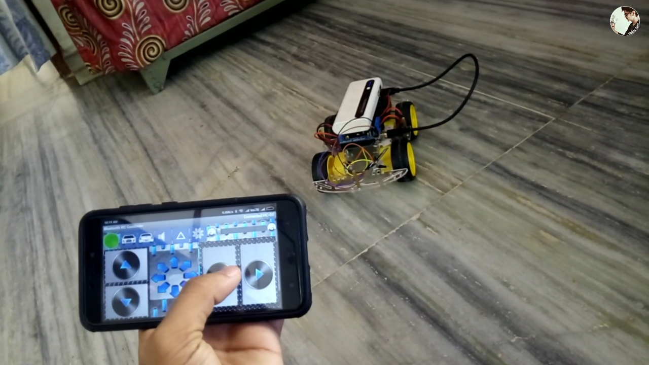 Mobile Controlled Bluetooth Car || Easy || Simple || Hc-05 || Motor ...