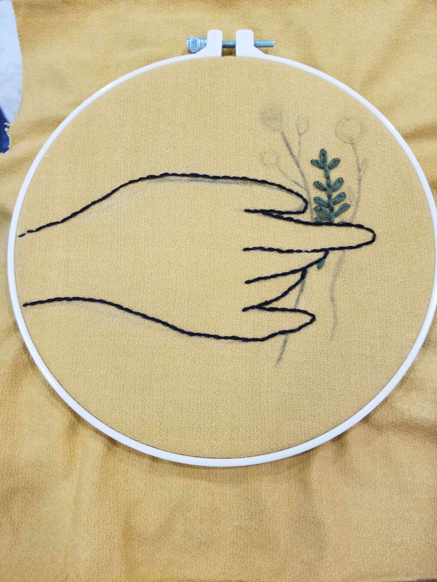 Embroidered Hand : 9 Steps (with Pictures) - Instructables