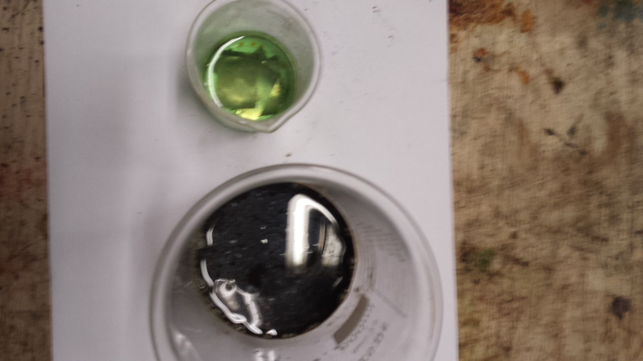 Making Poorman Aqua Regia and Dissolving Metals in It. : 5 Steps ...
