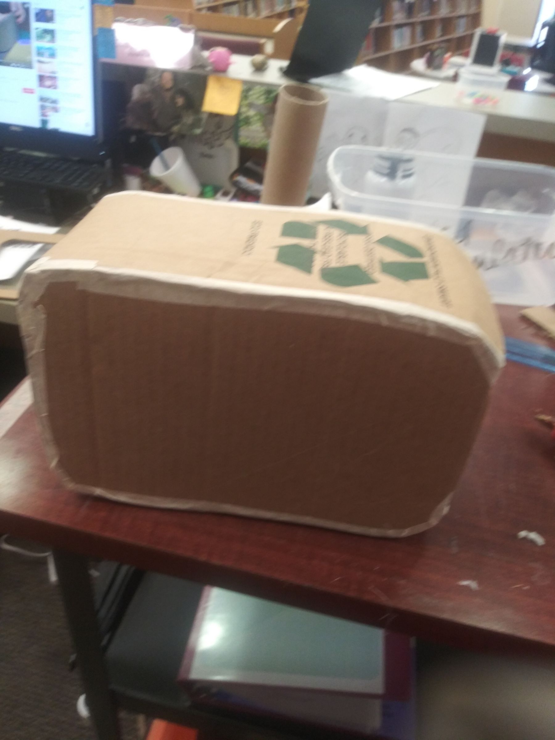 Undying to Read - a Cardboard Chainsaw and Some Cool Staging! : 11 ...