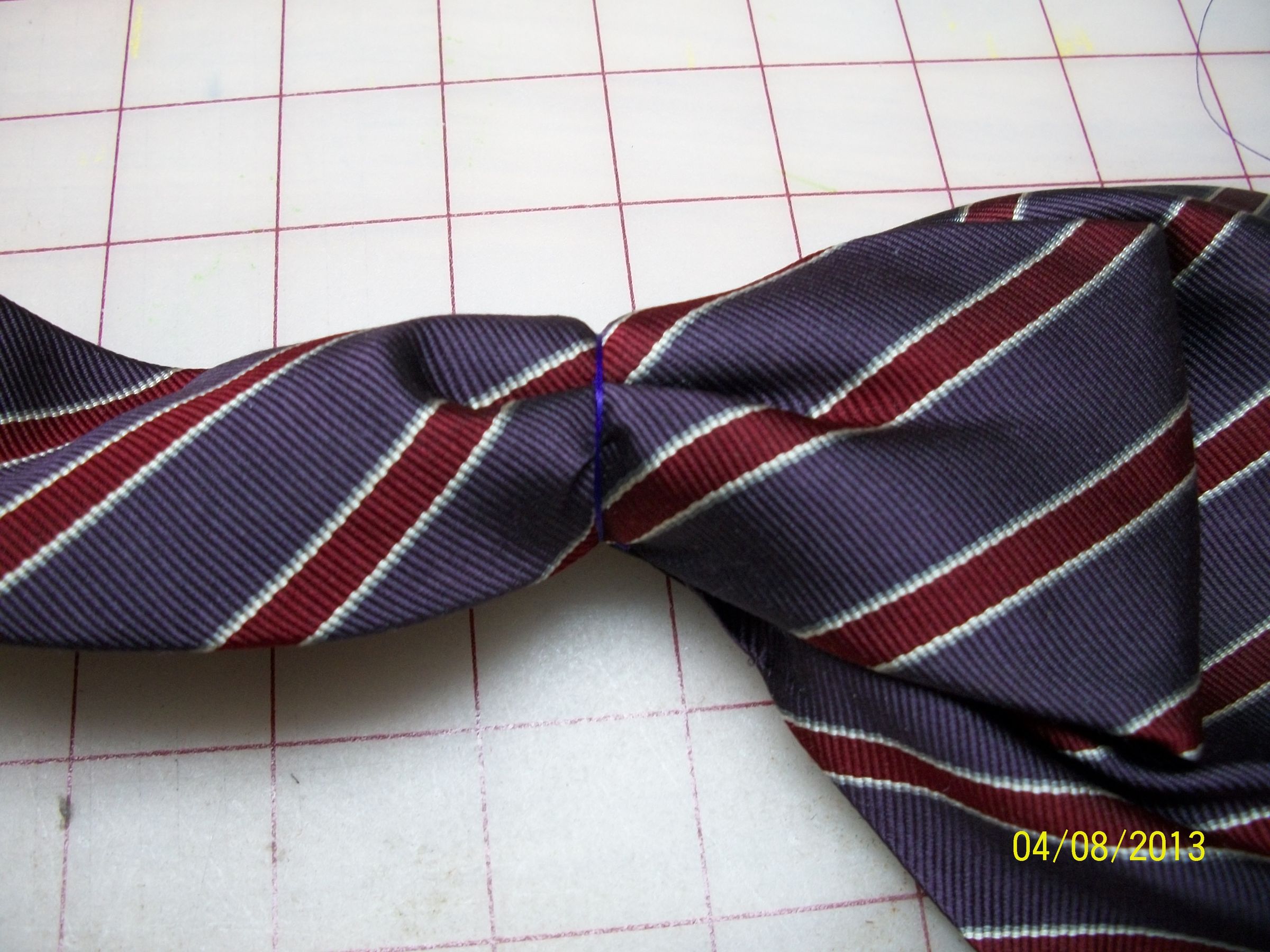 *REPURPOSED* Women's FASHION Tie - PURPLE : 7 Steps (with Pictures ...