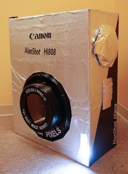 Canon Camera Costume : 5 Steps (with Pictures) - Instructables