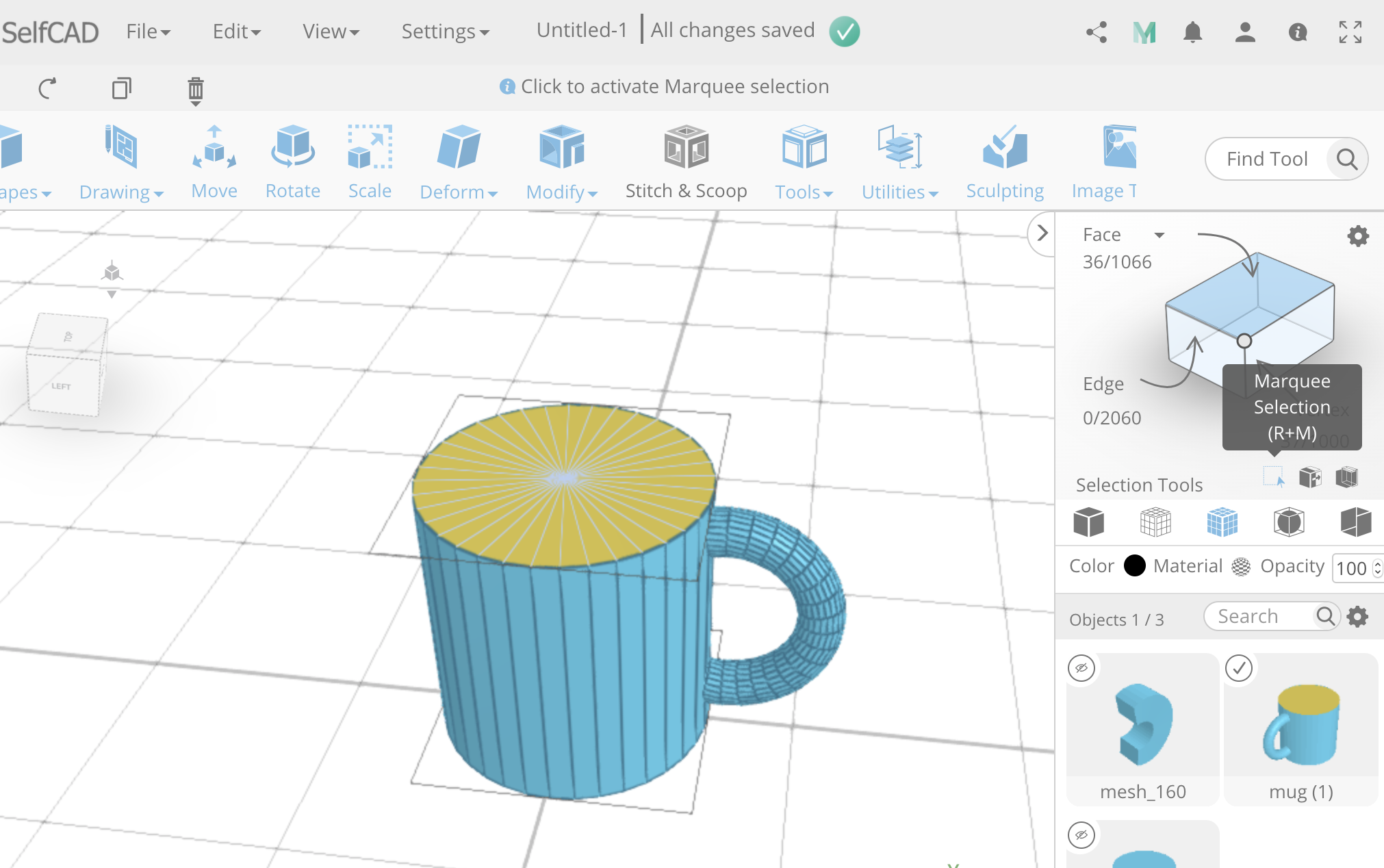Make a Mug in SelfCAD : 5 Steps - Instructables