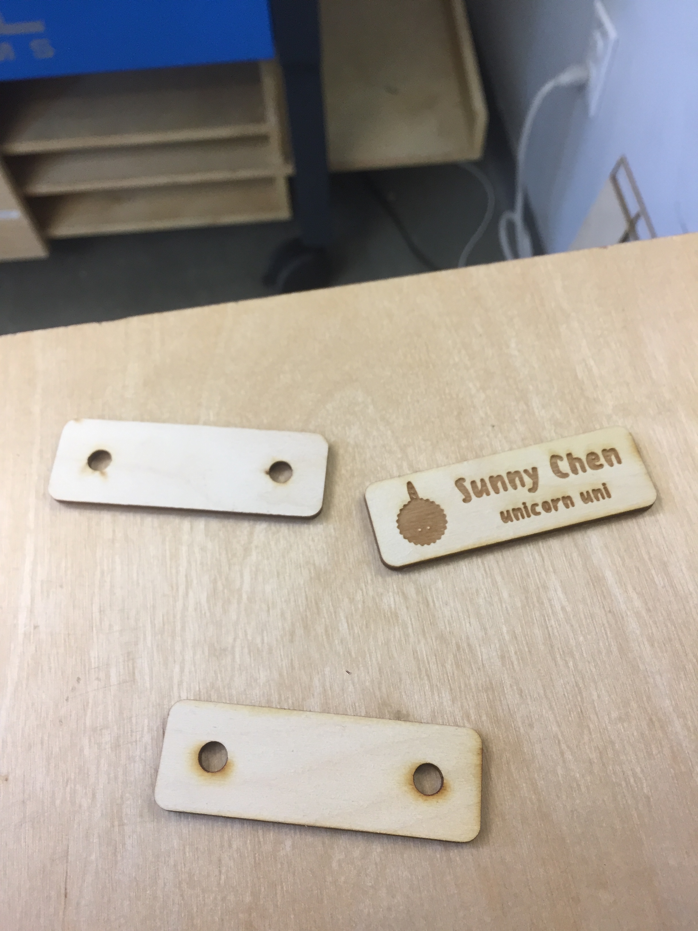 Lasercut Magnetic Name Tag : 3 Steps (with Pictures) - Instructables