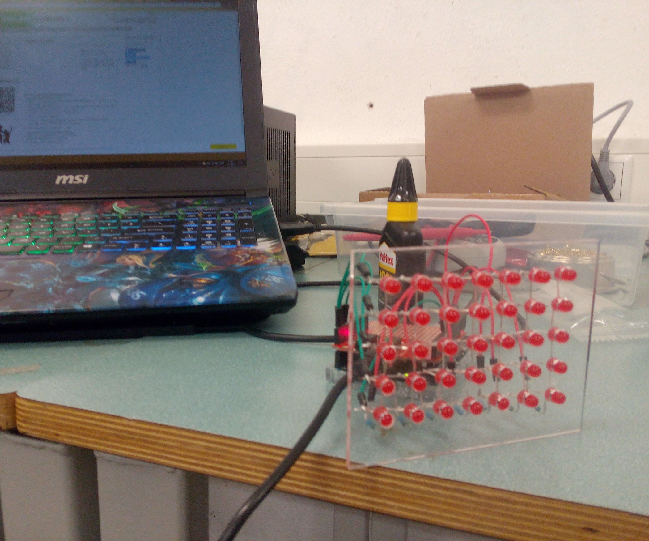 Arduino Led Spectrum Analyzer 6 Steps With Pictures Instructables