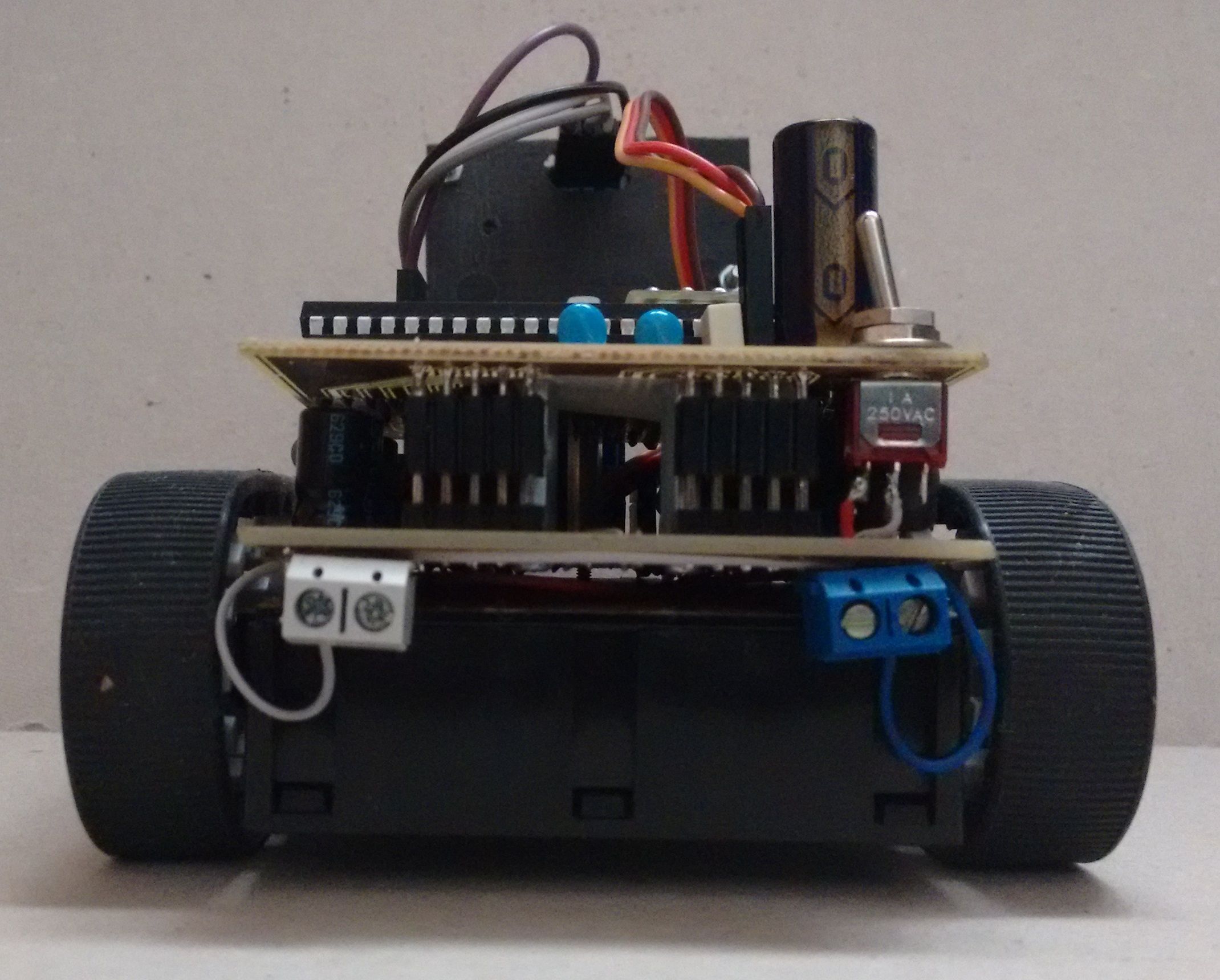 Ultrasonic Obstacle-avoiding Robot : 16 Steps (with Pictures ...