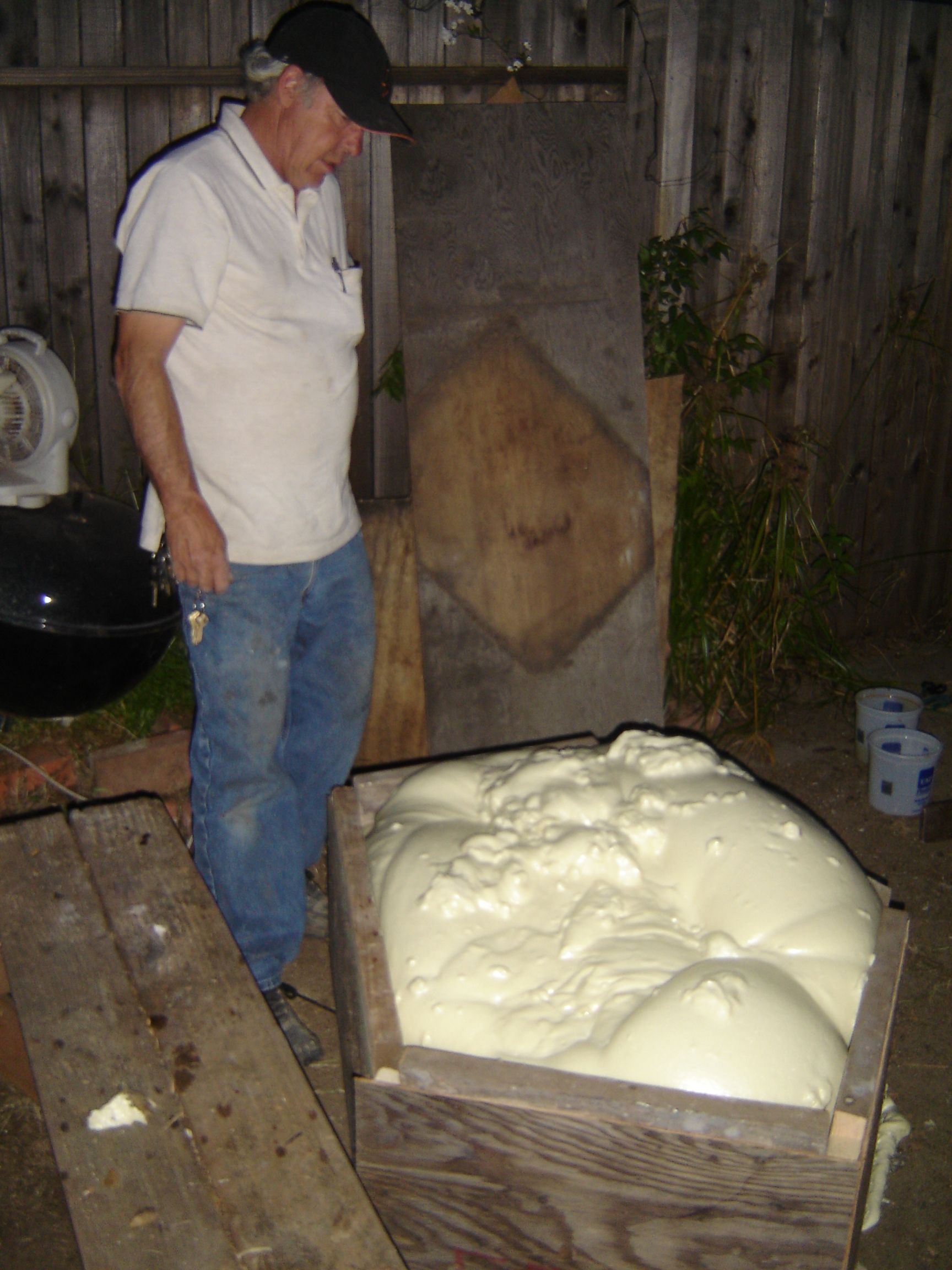 Giant Concrete Buddha Head Garden Sculpture : 16 Steps (with Pictures ...