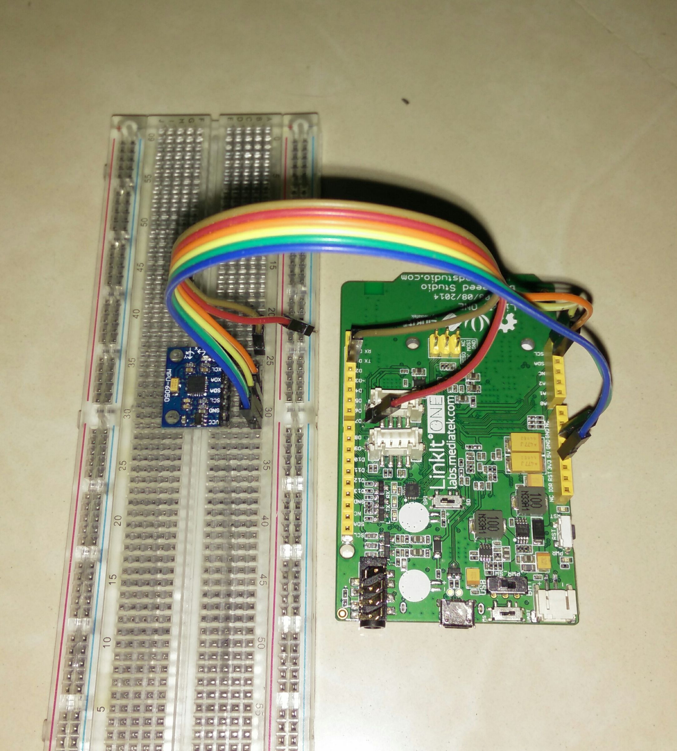 Interfacing MPU6050 With MediaTek Linkit One : 3 Steps - Instructables