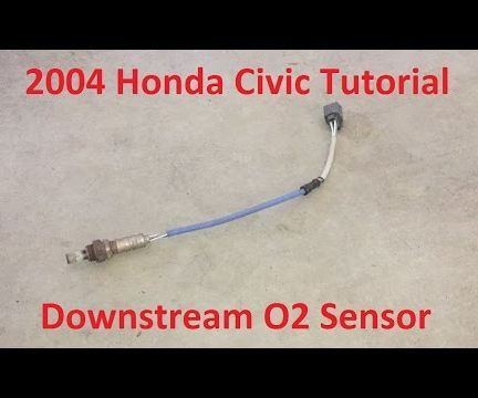 Tutorial: Change 2004 Honda Civic Downstream O2 Sensor - Instructables