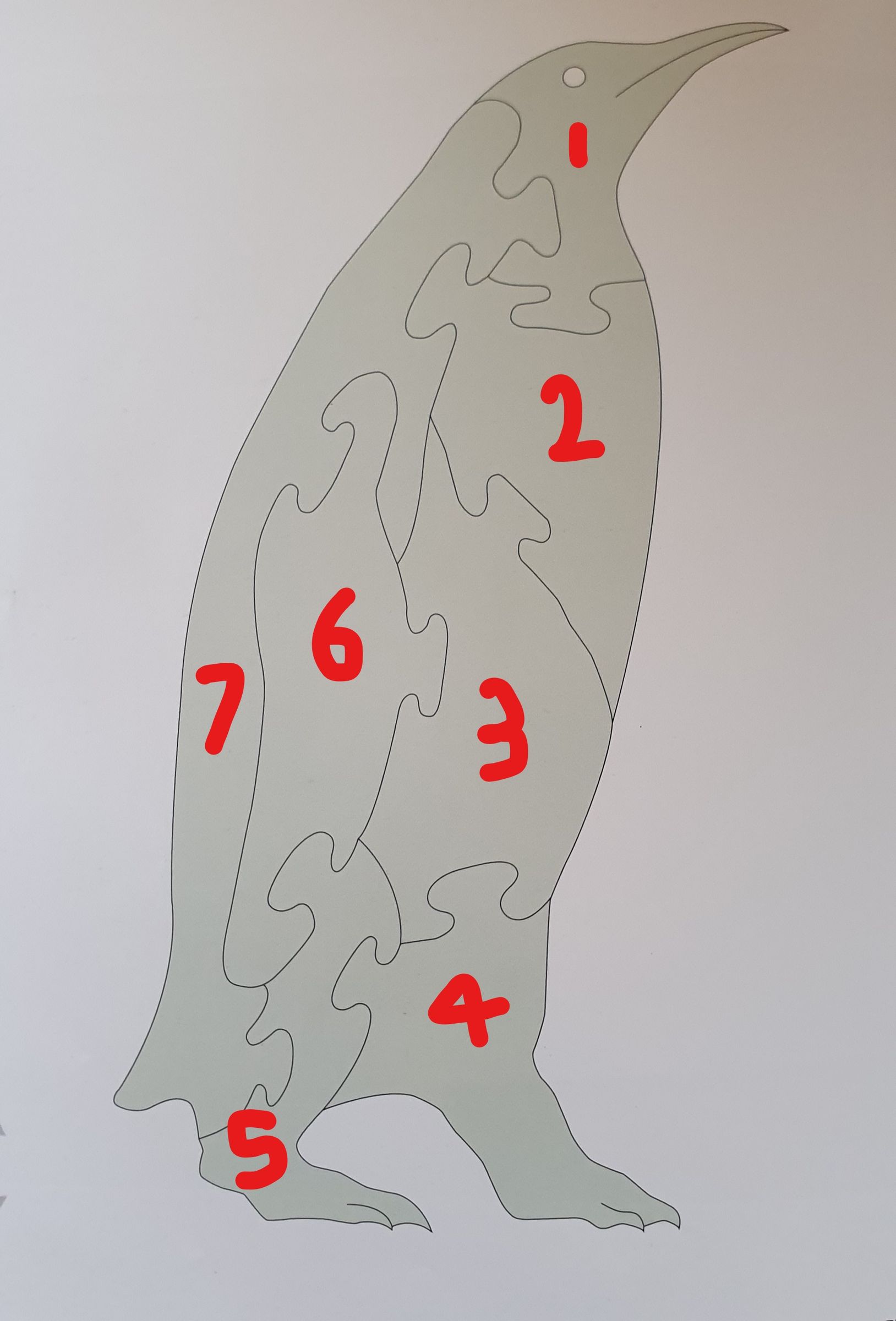 Penguin Scroll Saw Puzzle : 12 Steps (with Pictures) - Instructables