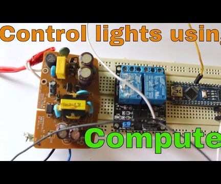 Control Your Room Lights Using Your Computer : 4 Steps (with Pictures ...