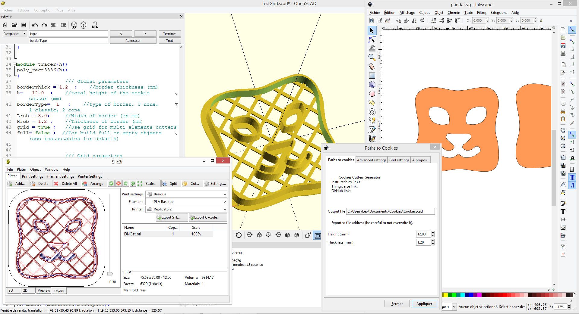 Advanced Cookies Cutter Generator : 11 Steps (with Pictures ...