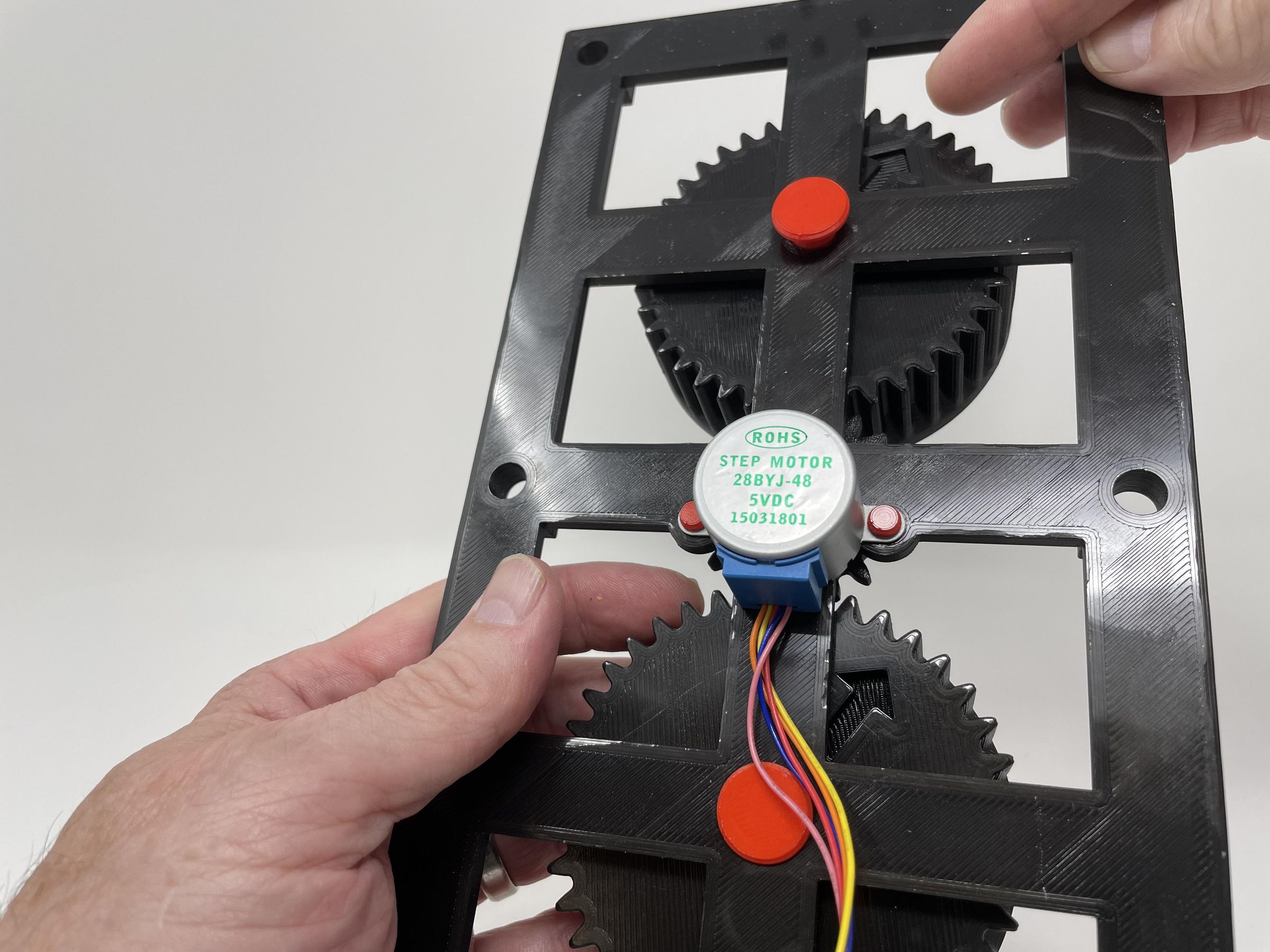 A 3D Printed Seven Segment Electro-Mechanical Single Motor Driven ...