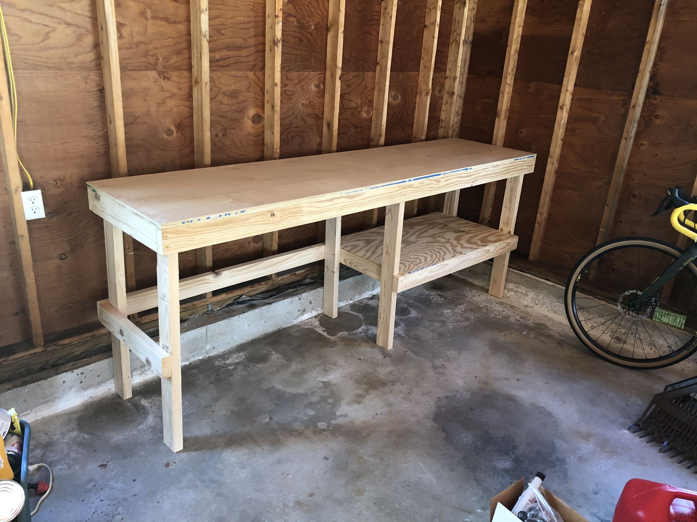 Garage Workbench : 5 Steps (with Pictures) - Instructables