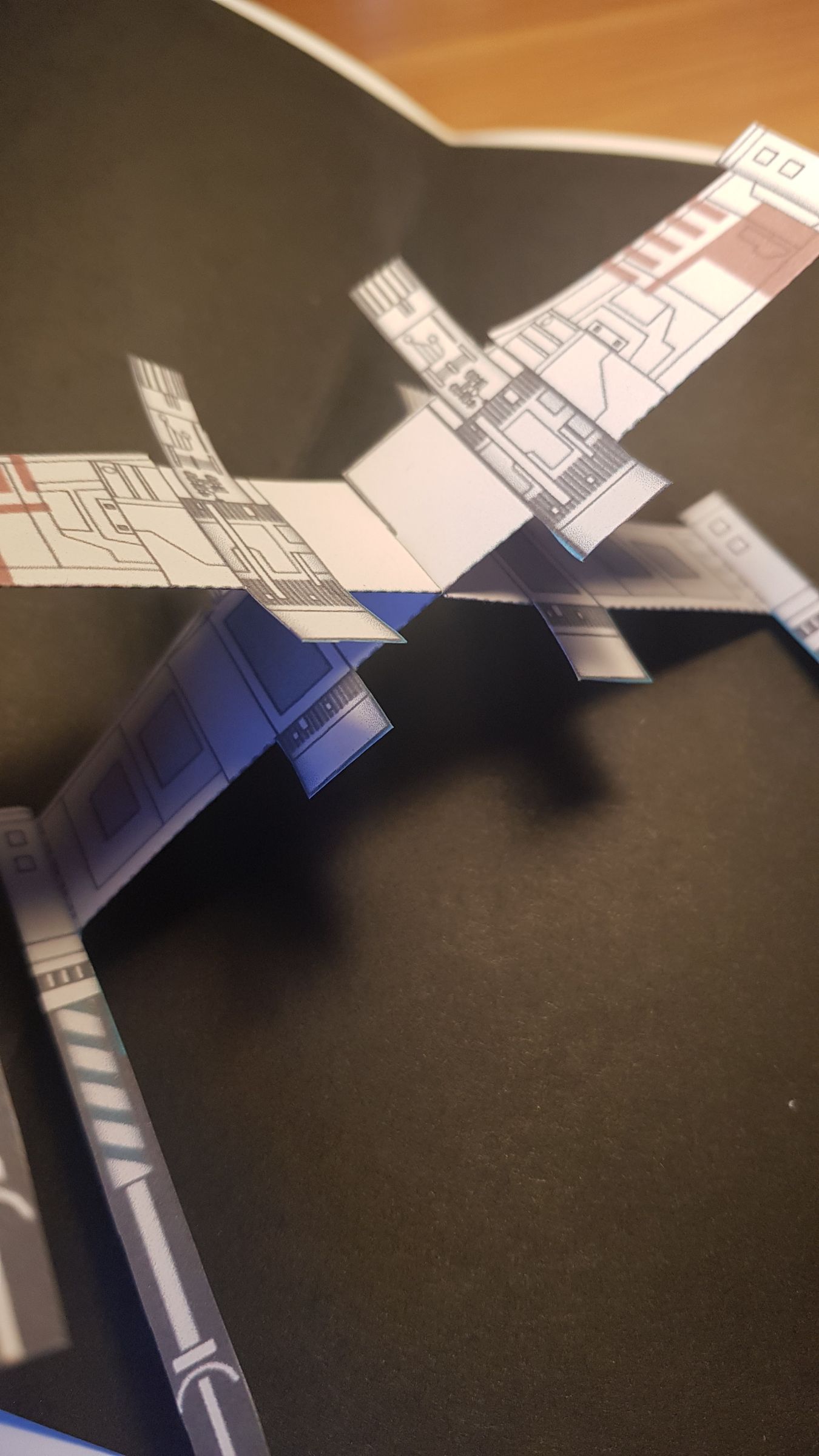 Pop Up X-Wing Card : 4 Steps - Instructables