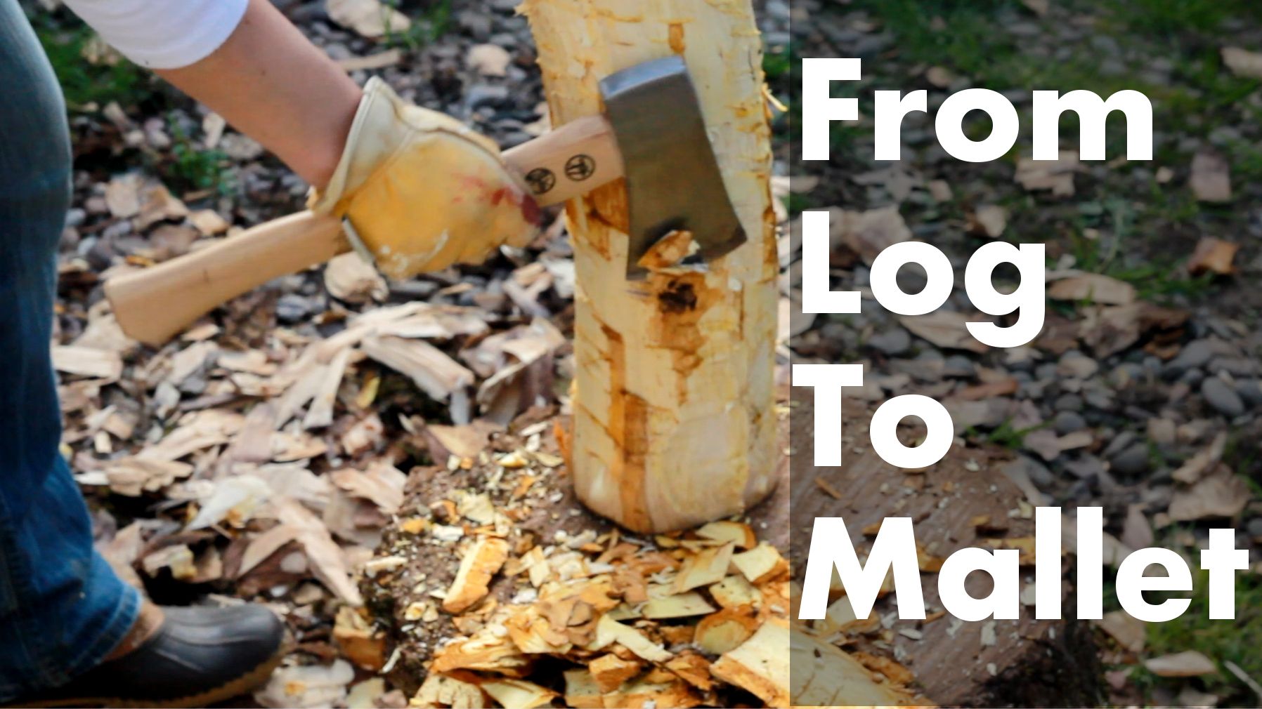 How to Turn a Log Into a Mallet : 4 Steps (with Pictures) - Instructables