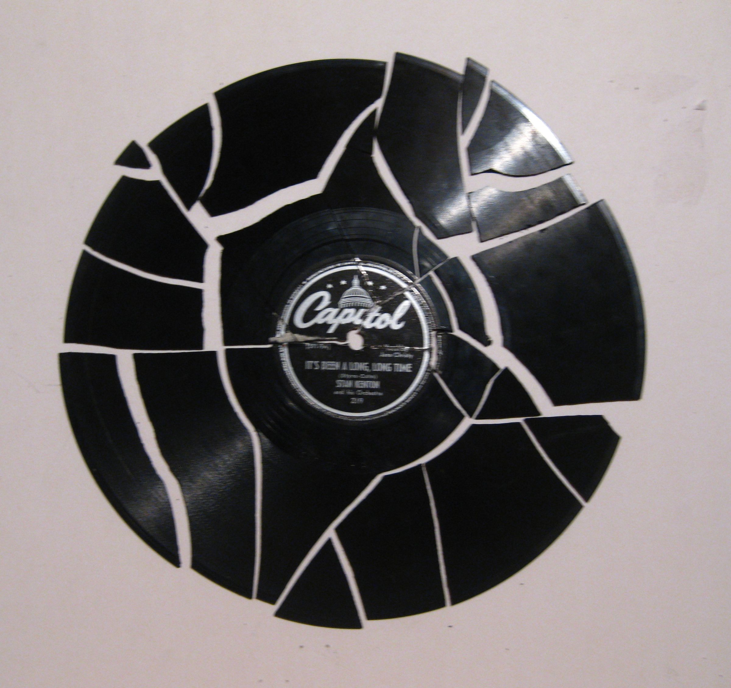 Broken Record = Easy Art! : 5 Steps - Instructables