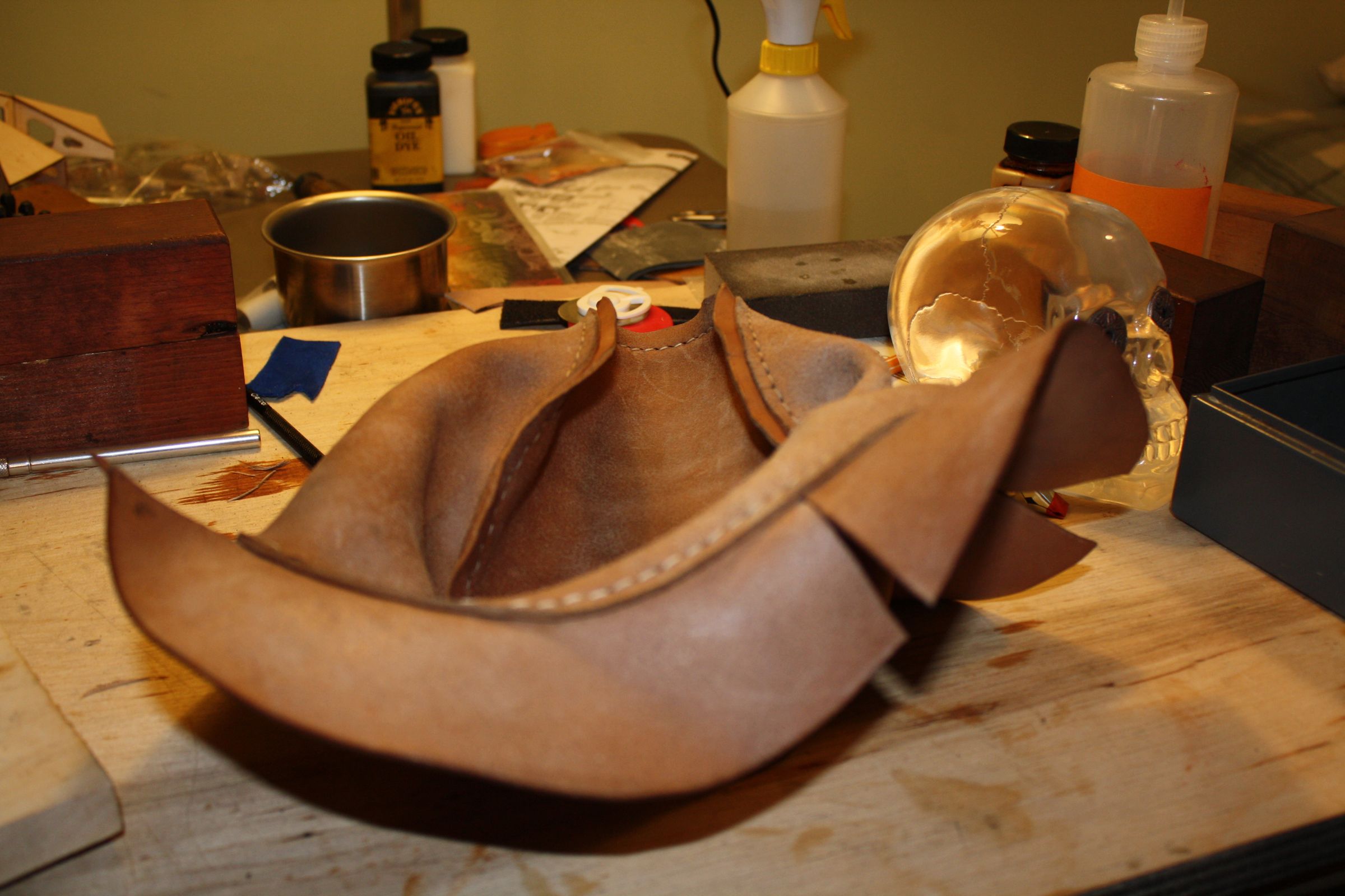 How to Make a Leather Hat : 8 Steps (with Pictures) - Instructables