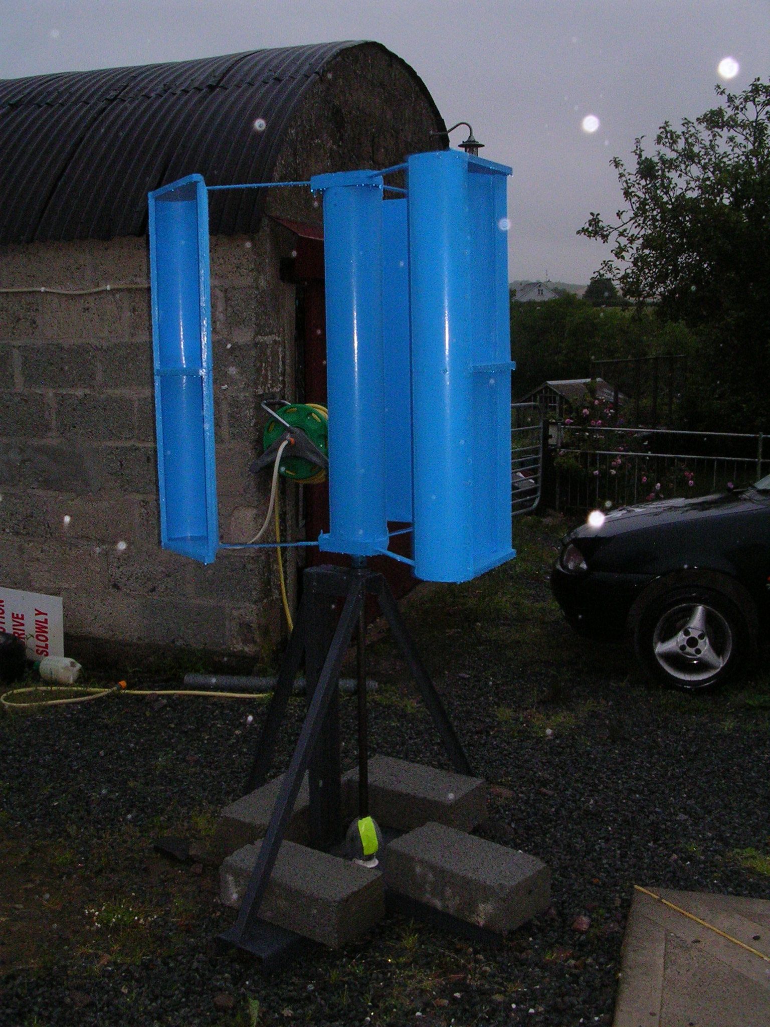 VAWT Lenz Type. Stage 1. Converting Wind Power to Rotary Motion. : 18 ...