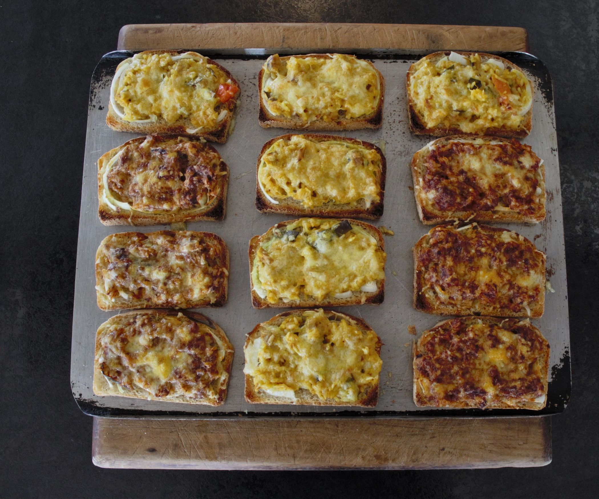 Delicious Grilled Toasties With Left-over Curry : 5 Steps (with ...