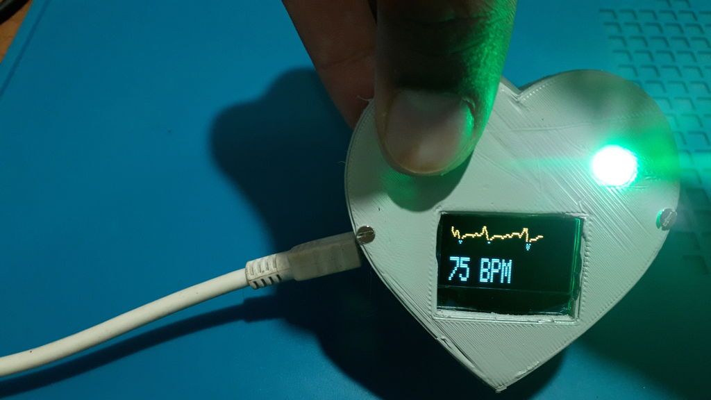 Arduino Heart Beat With ECG Display & Sound: 7 Steps