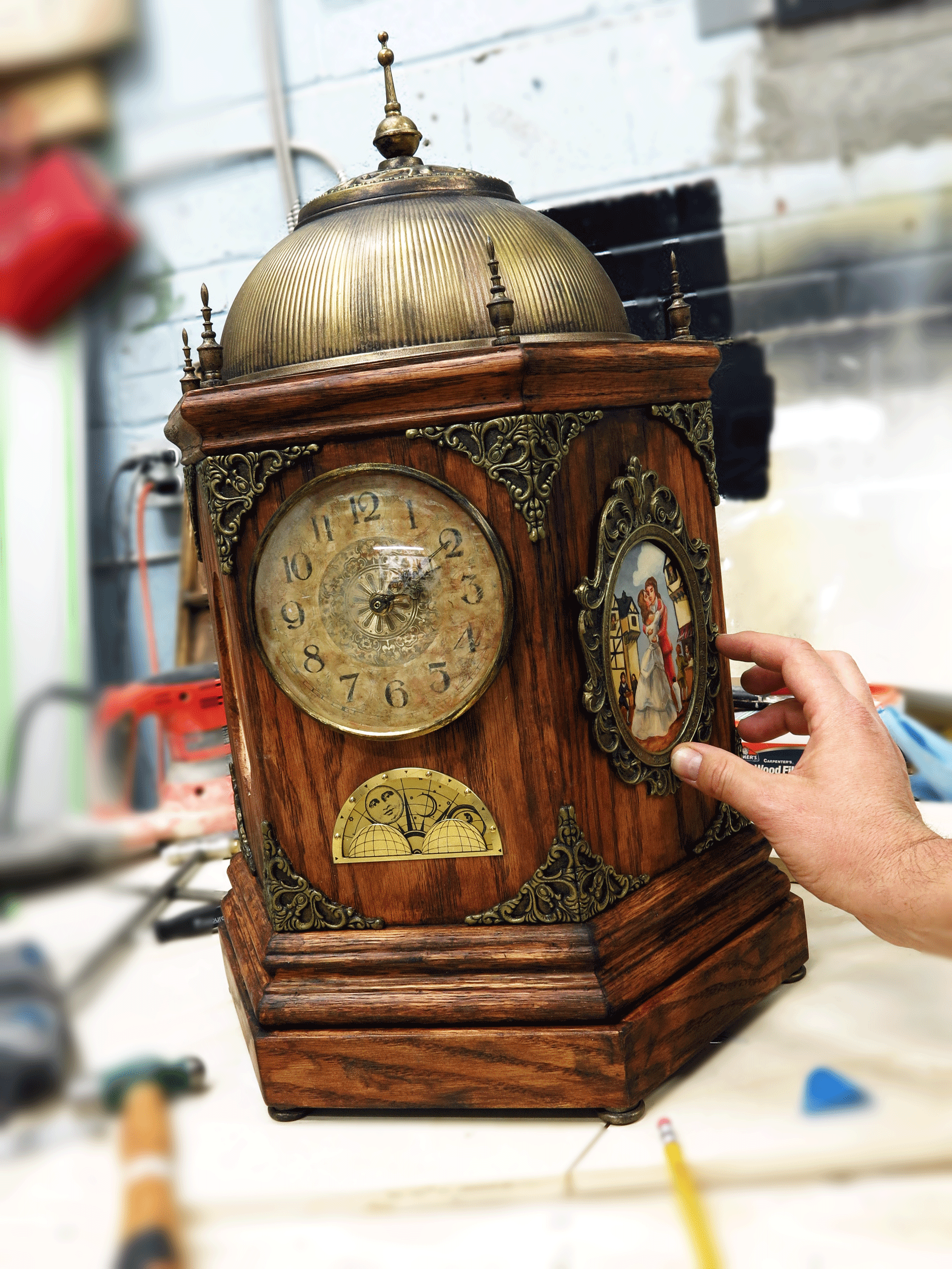 Make a Nice Old Clock From Scratch : 9 Steps (with Pictures ...