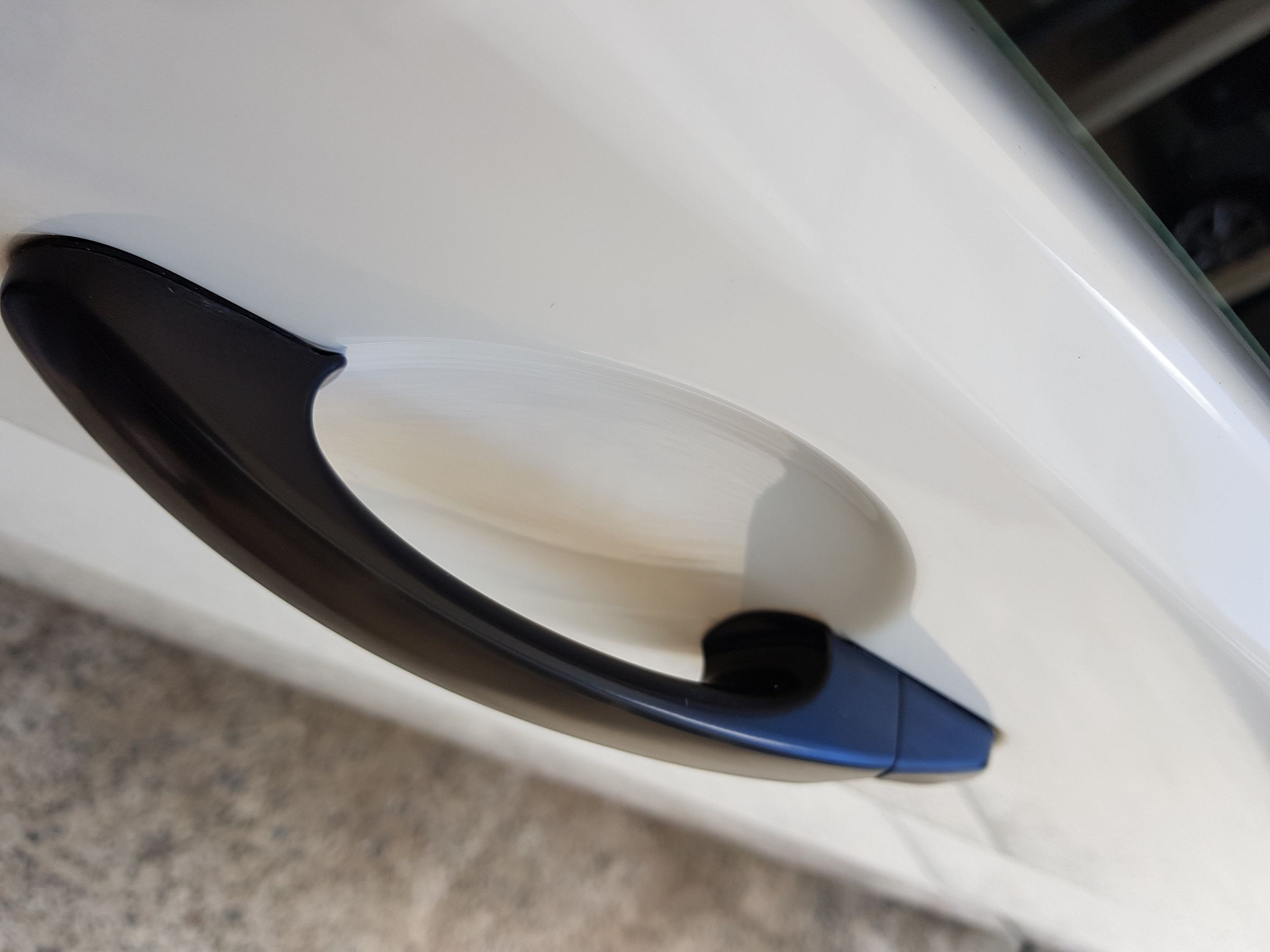 How to Polish Scratches From Under Your Car Door Handles : 5 Steps ...