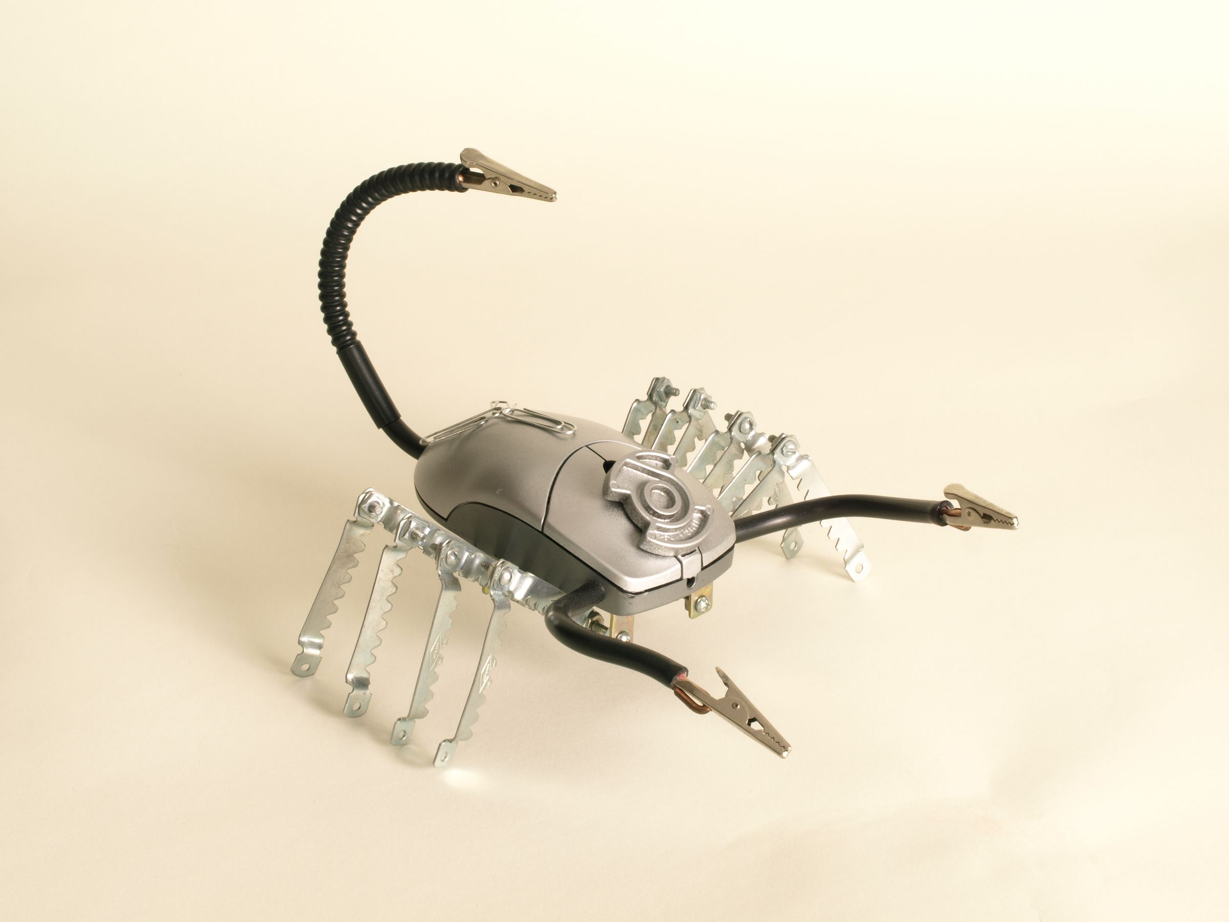 Make a Desktop Scorpion (using a Dead Mouse and Clips) : 7 Steps (with ...