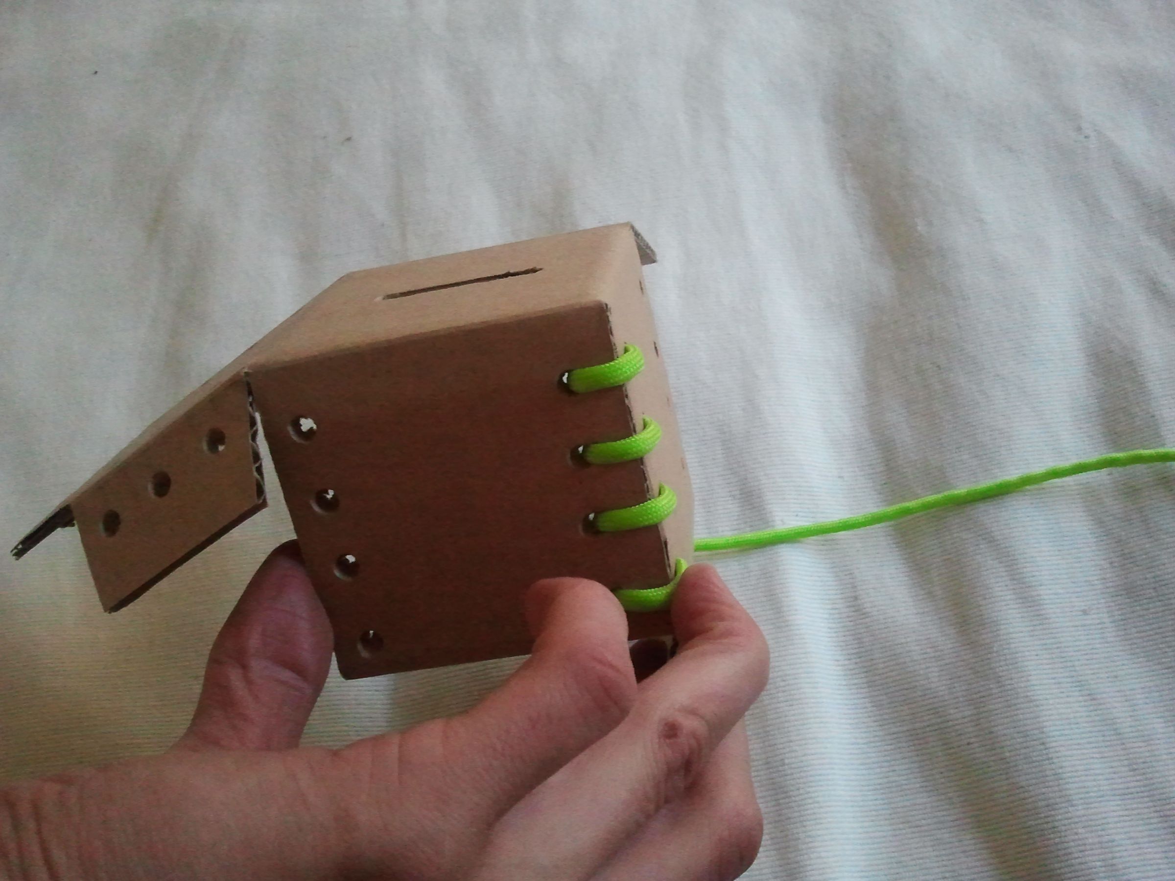 Cardboard Coin Bank - Instructables