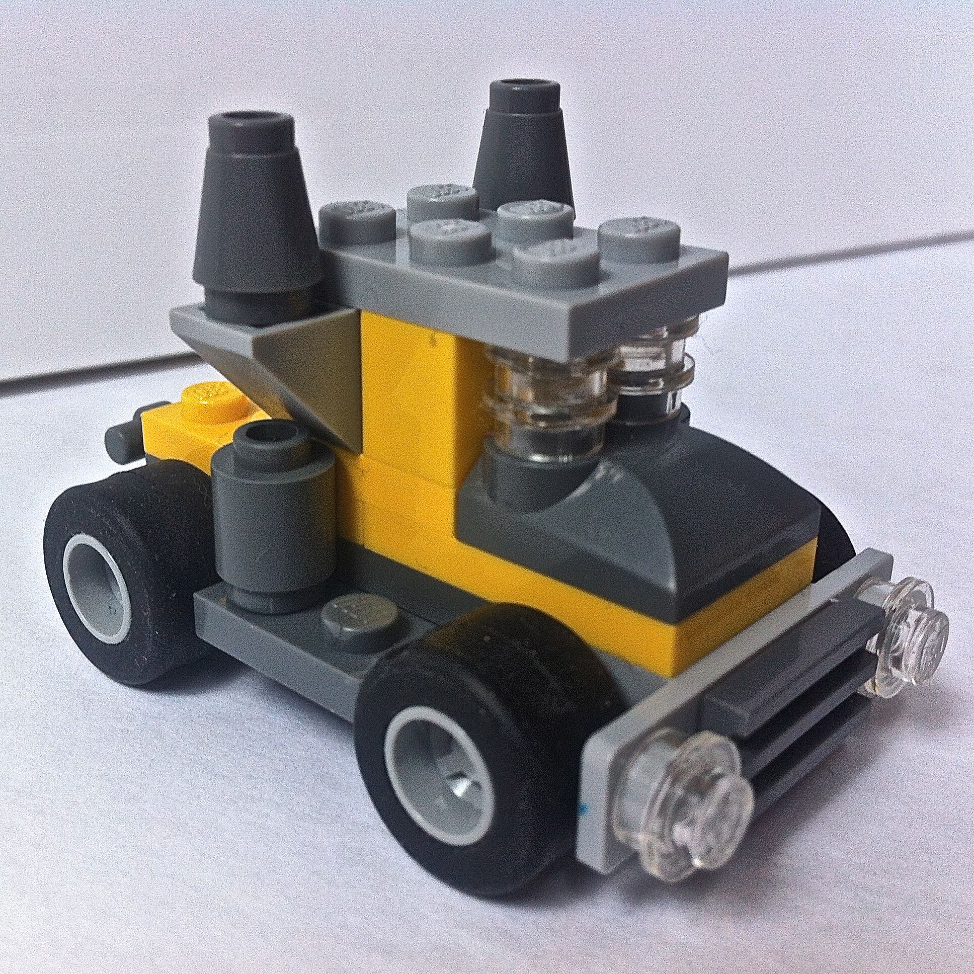 Mini Lego Wheeler : 5 Steps - Instructables