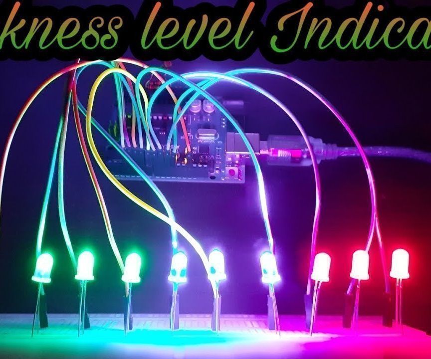 DARKNESS LEVEL INDICATOR : 8 Steps - Instructables