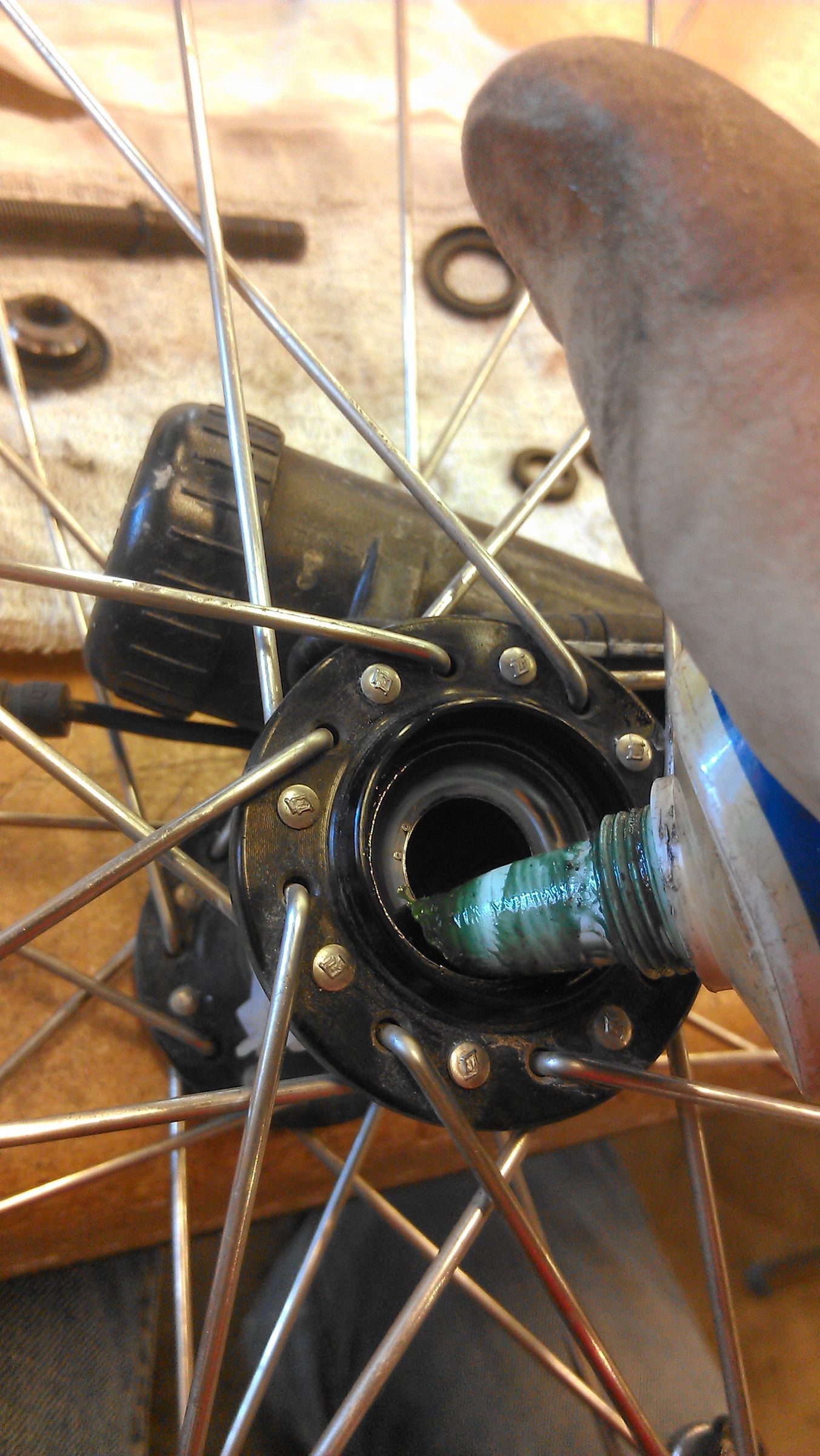 How to Rebuild a Bicycle Front Hub...at TechShop! : 7 Steps - Instructables