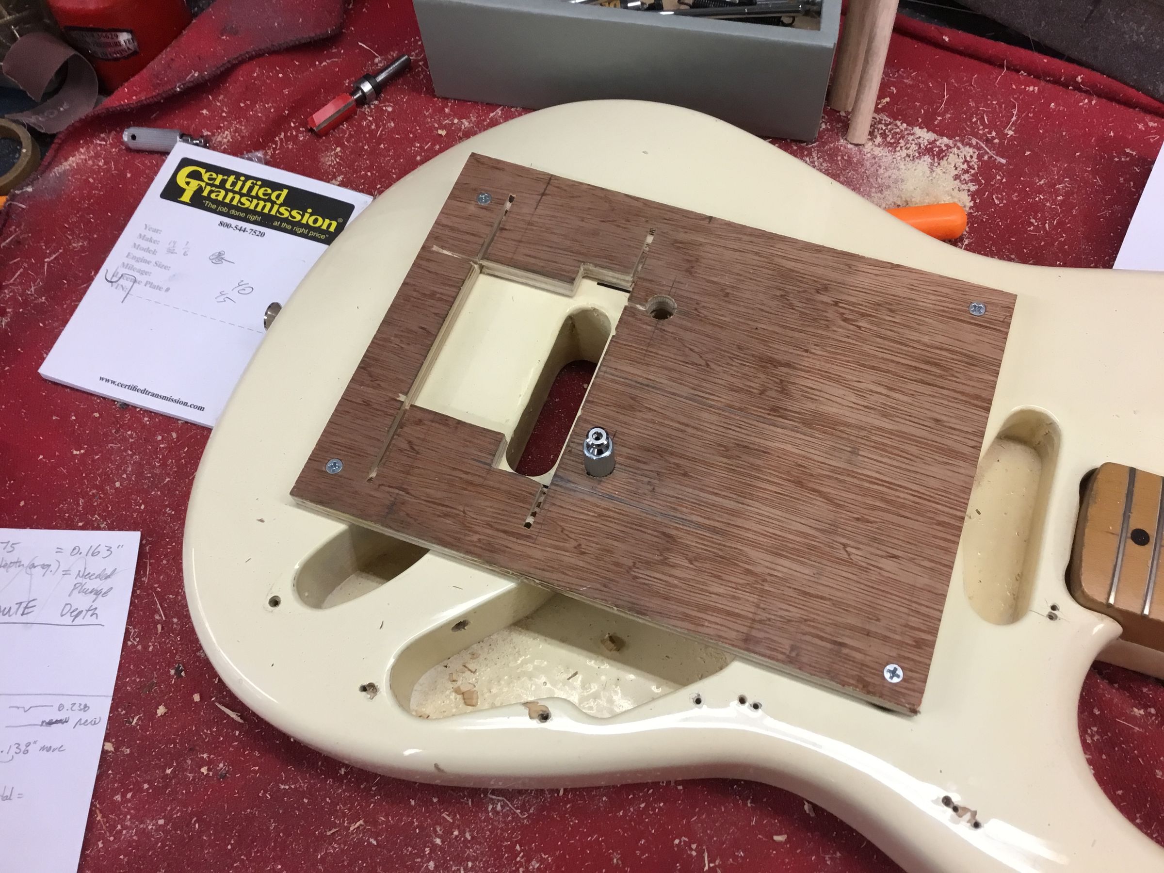 Gotoh Fender Floating Tremolo Install : 32 Steps (with Pictures ...