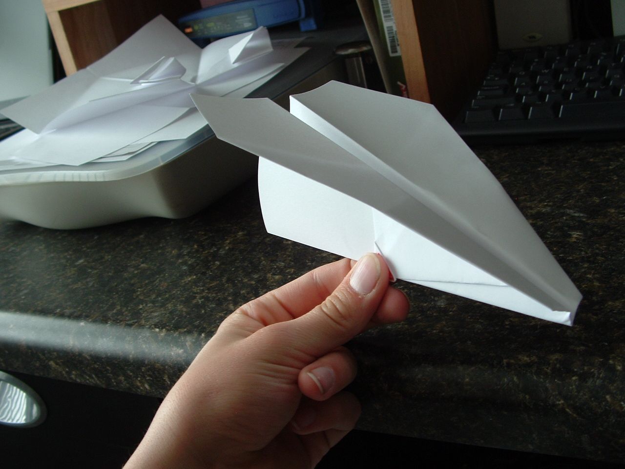 How to Make the Best Paper Airplane the Harrier : 8 Steps - Instructables