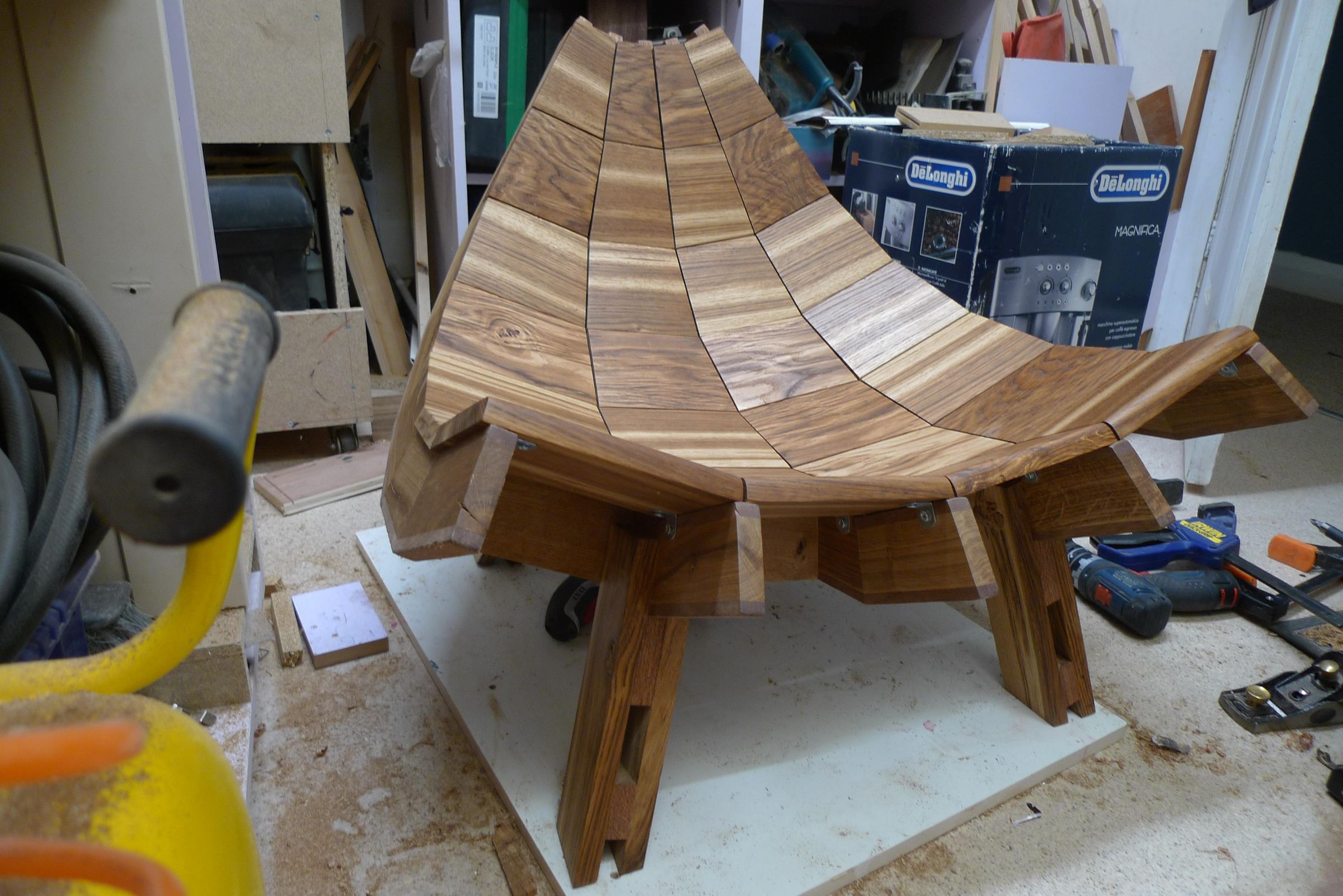 Faceted Curved Wooden Chair : 12 Steps (with Pictures) - Instructables