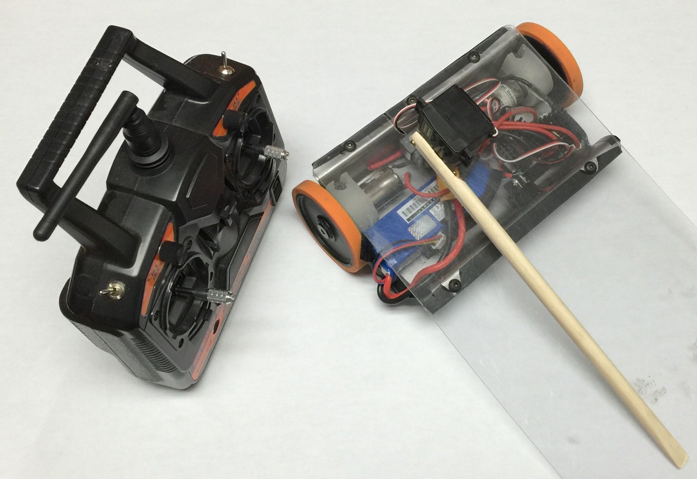 Simple RC Wedge Robot : 8 Steps (with Pictures) - Instructables