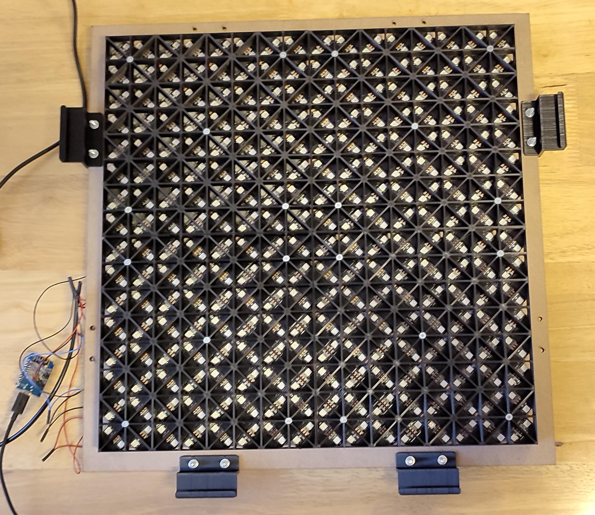 Tetrakis Square Tiling With WS2812 LEDs : 5 Steps (with Pictures ...